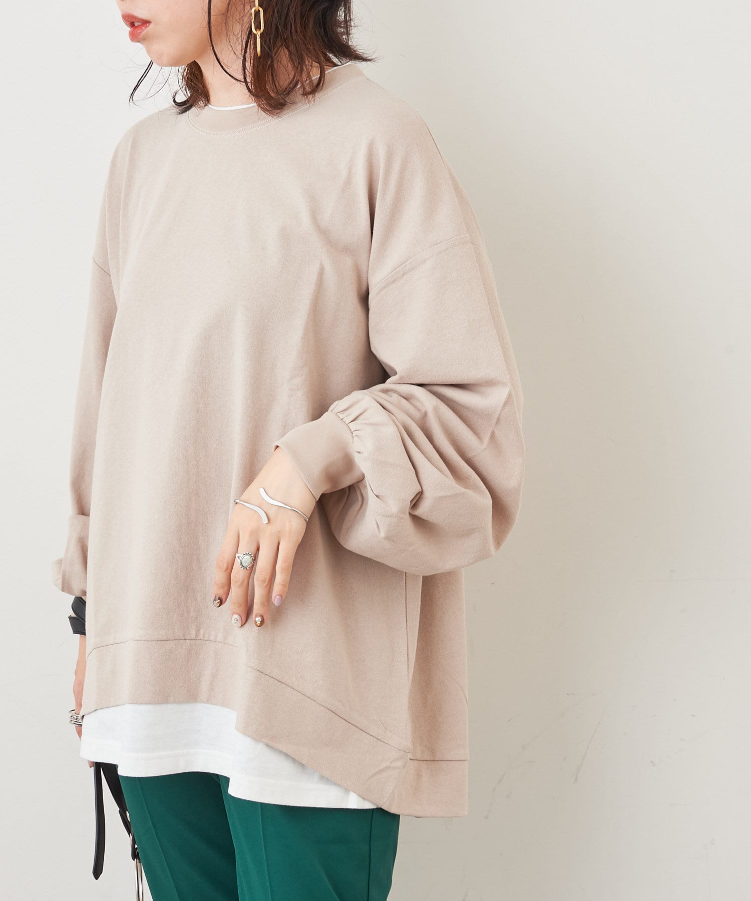 ドッキング ゆったりトップス | NICE CLAUP / OLIVE des OLIVE OUTLET(ナイスクラップ / オリーブ デ ...