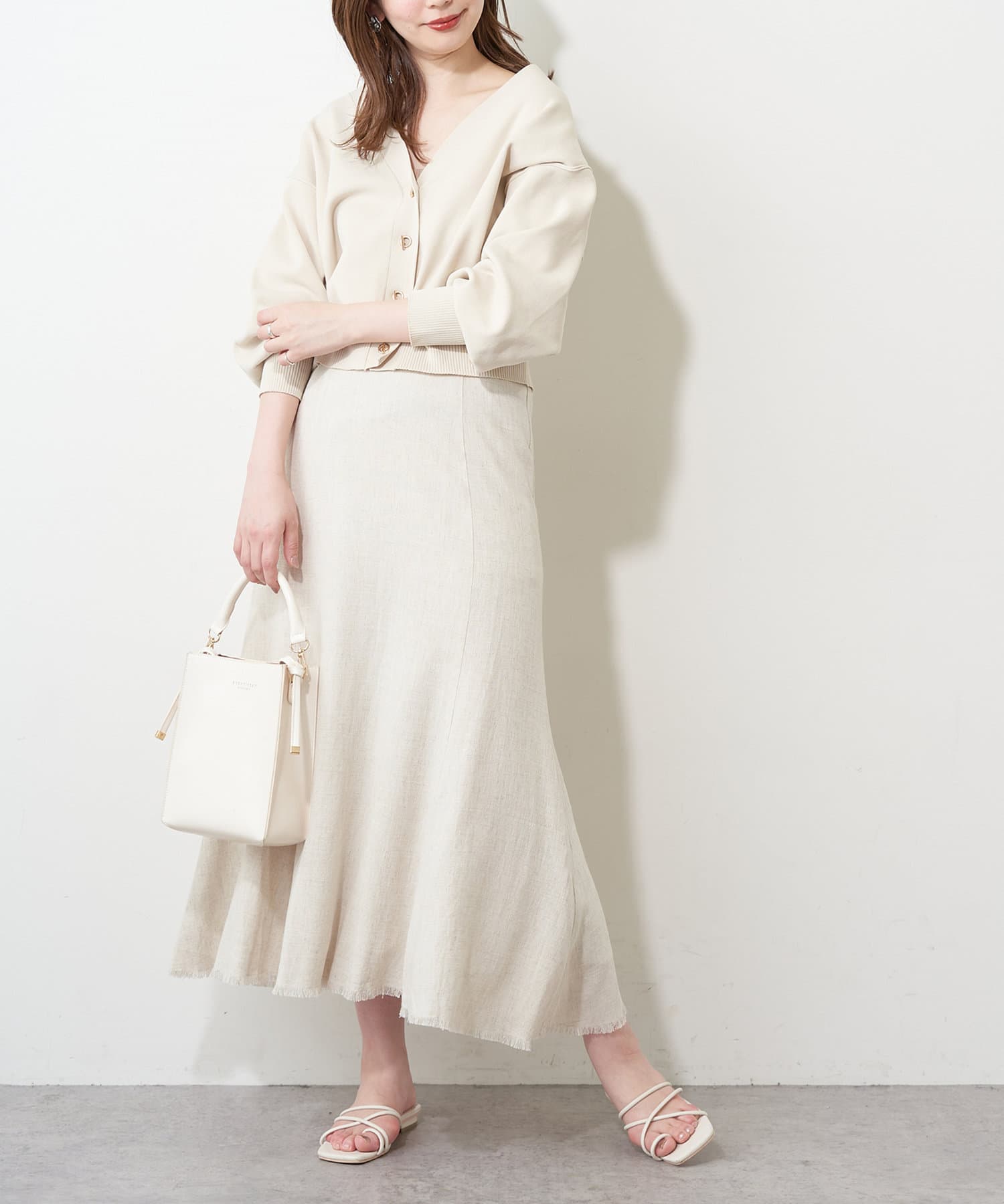 プチプラハトメバー釦おしゃれカーデ | natural couture(ナチュラルクチュール)レディース | PAL CLOSET(パル ...