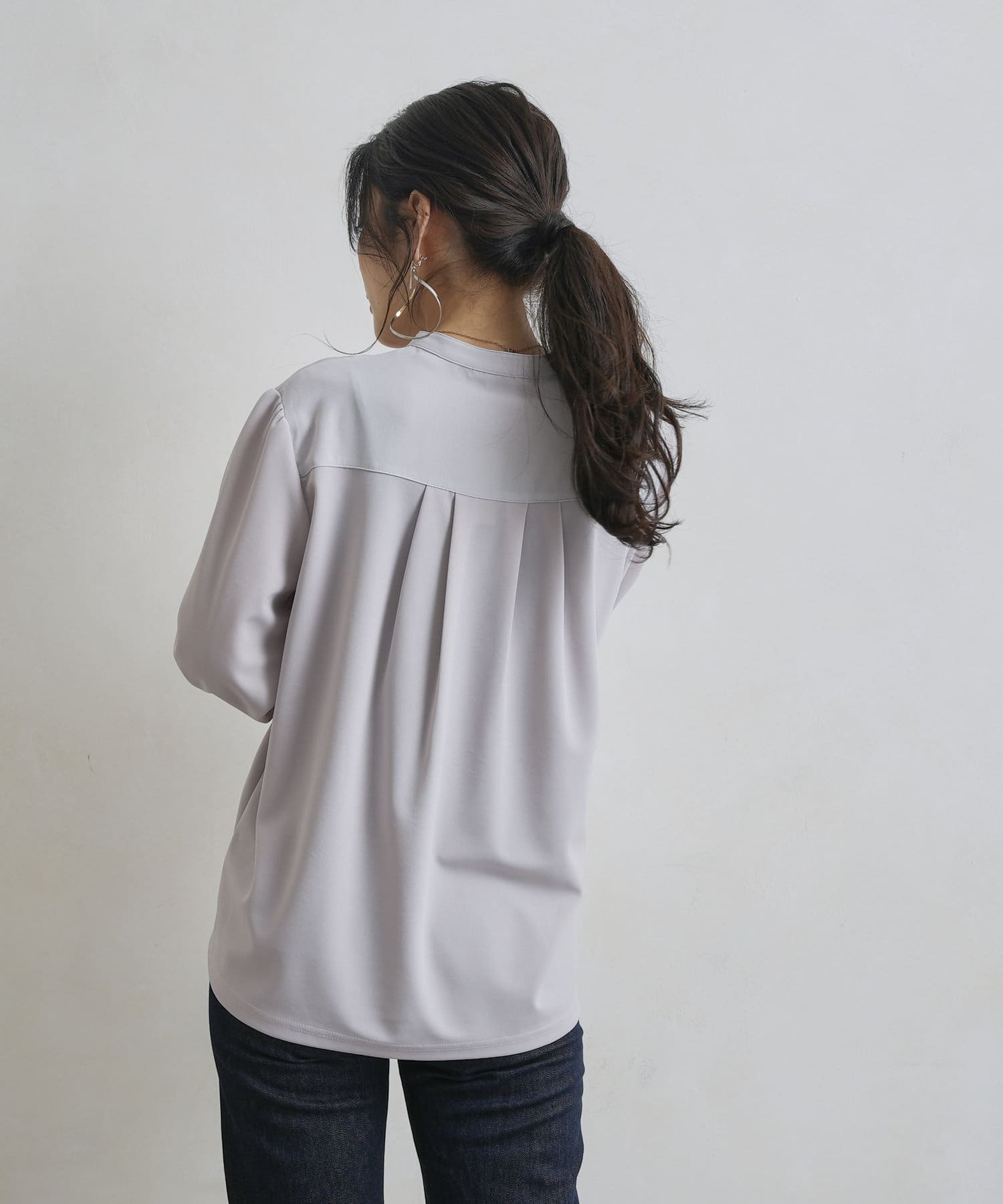 ヨーク異素材パールボタンブラウス | Chez toi(シェトワ)レディース | PAL CLOSET(パルクローゼット) - パルグループ ...