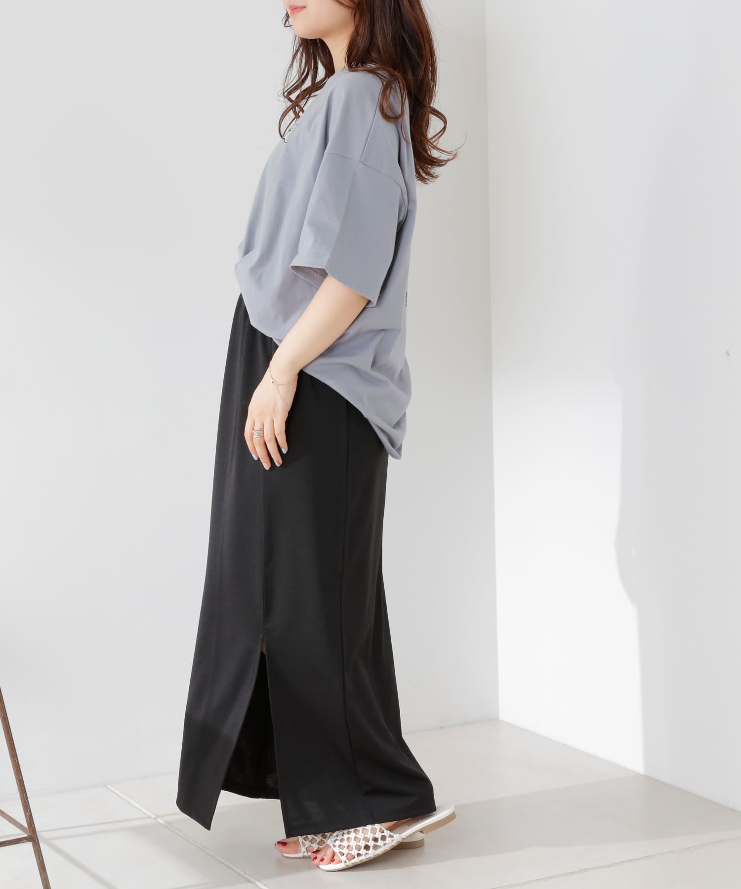 オバケ刺繍Tee | NICE CLAUP / OLIVE des OLIVE OUTLET(ナイスクラップ / オリーブ デ オリーブ ...