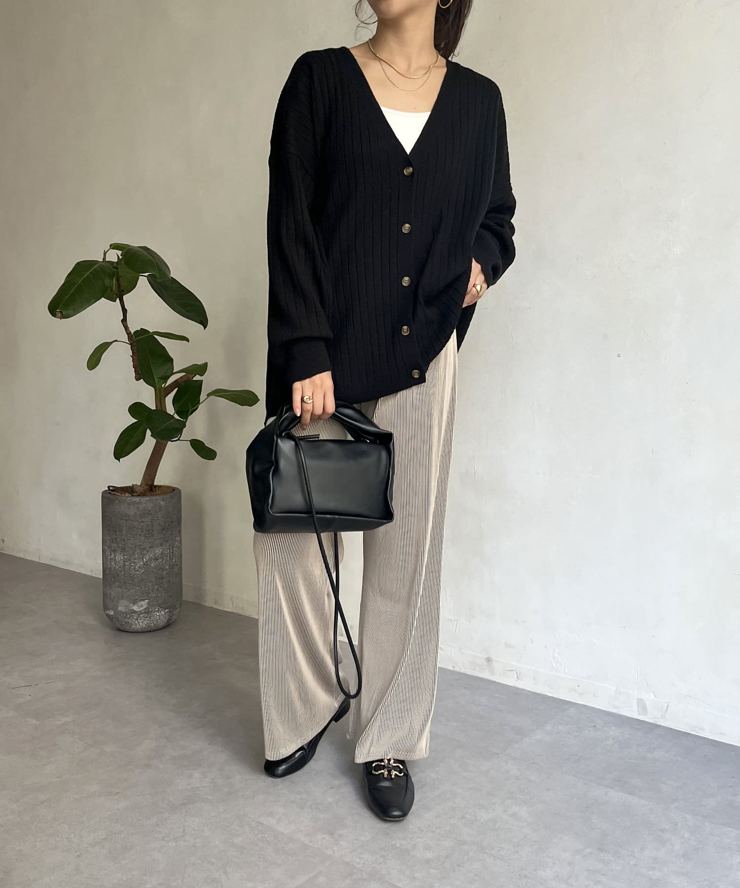 配色ストライププリーツパンツ | prose verse(プロズヴェール)レディース | PAL CLOSET(パルクローゼット) - パル ...