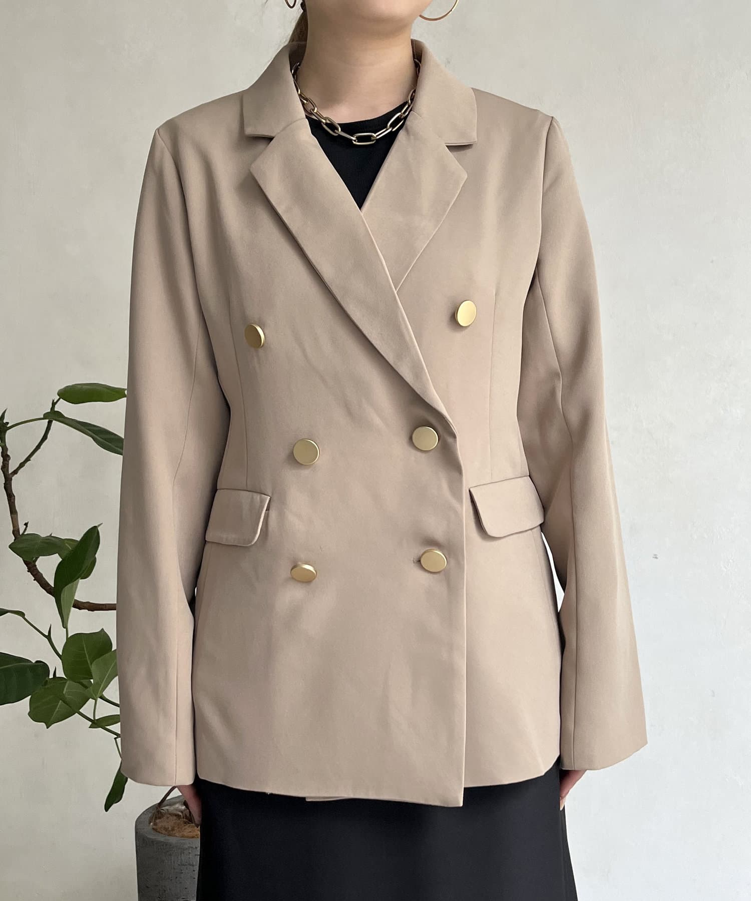 金ボタンWオーバーサイズジャケット | prose verse(プロズヴェール)レディース | PAL CLOSET(パルクローゼット ...