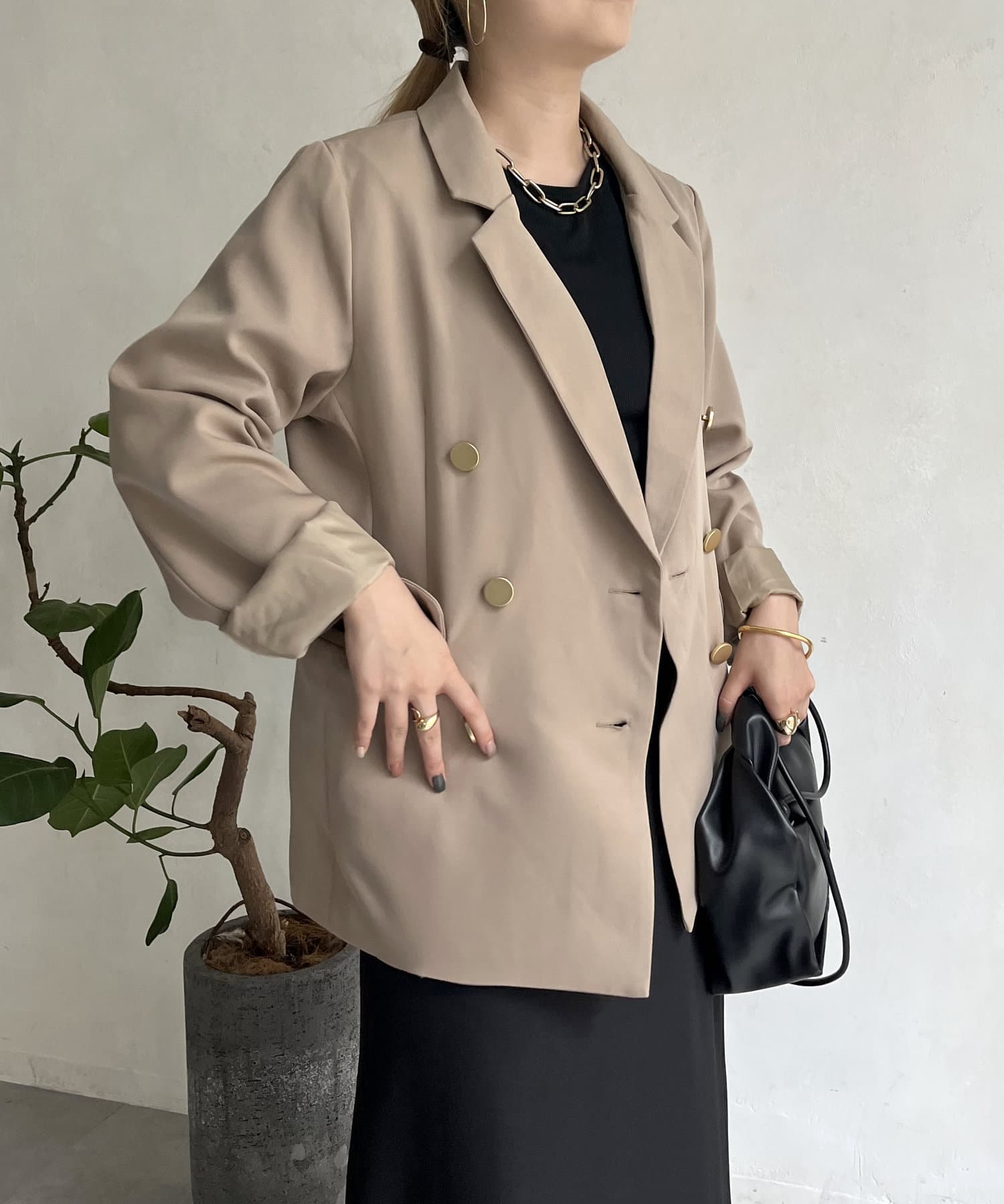 金ボタンWオーバーサイズジャケット | prose verse(プロズヴェール)レディース | PAL CLOSET(パルクローゼット ...