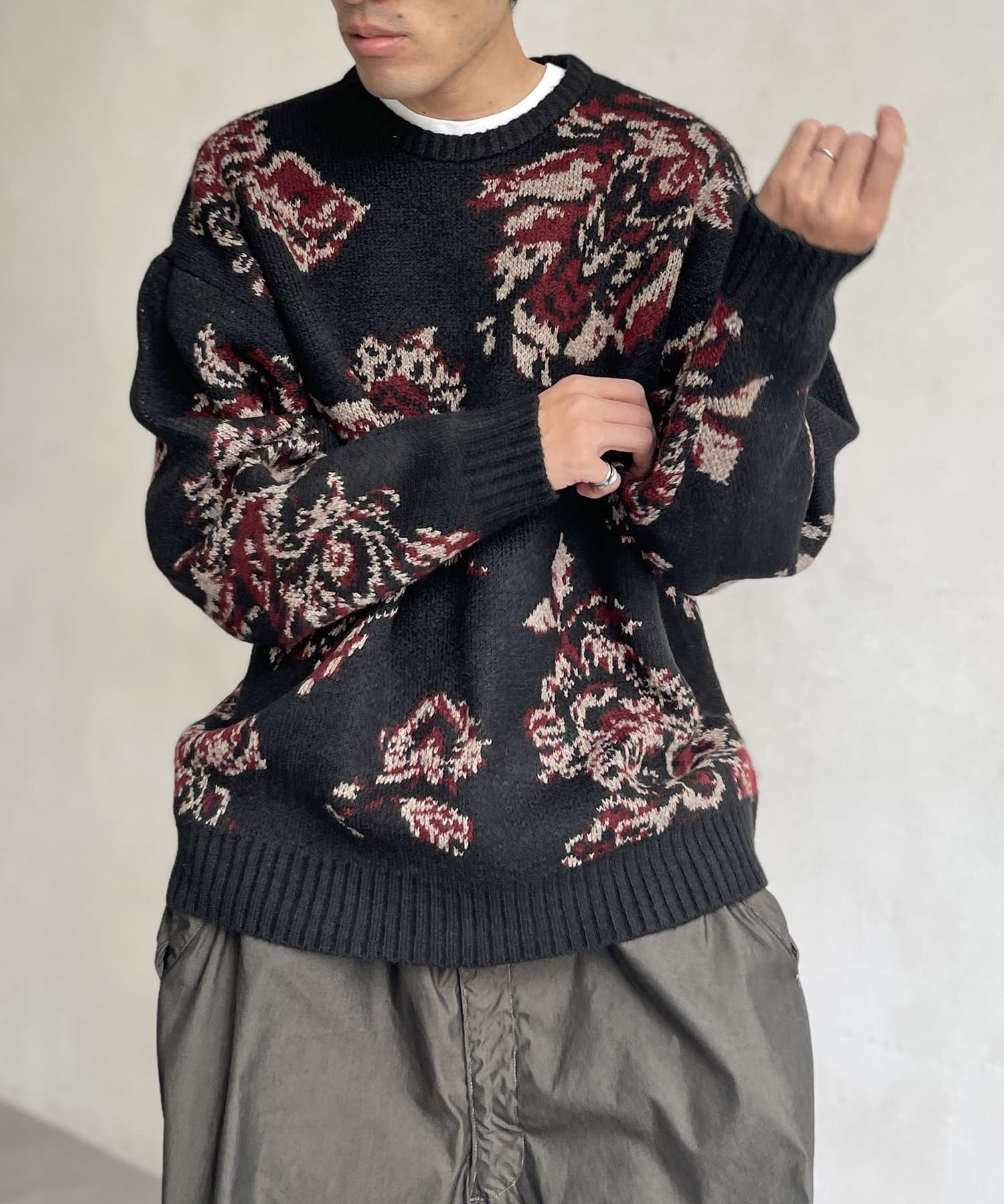 ジャガード総柄ニットプルオーバー | CPCM(シーピーシーエム)メンズ | PAL CLOSET(パルクローゼット) - パルグループ公式 ...