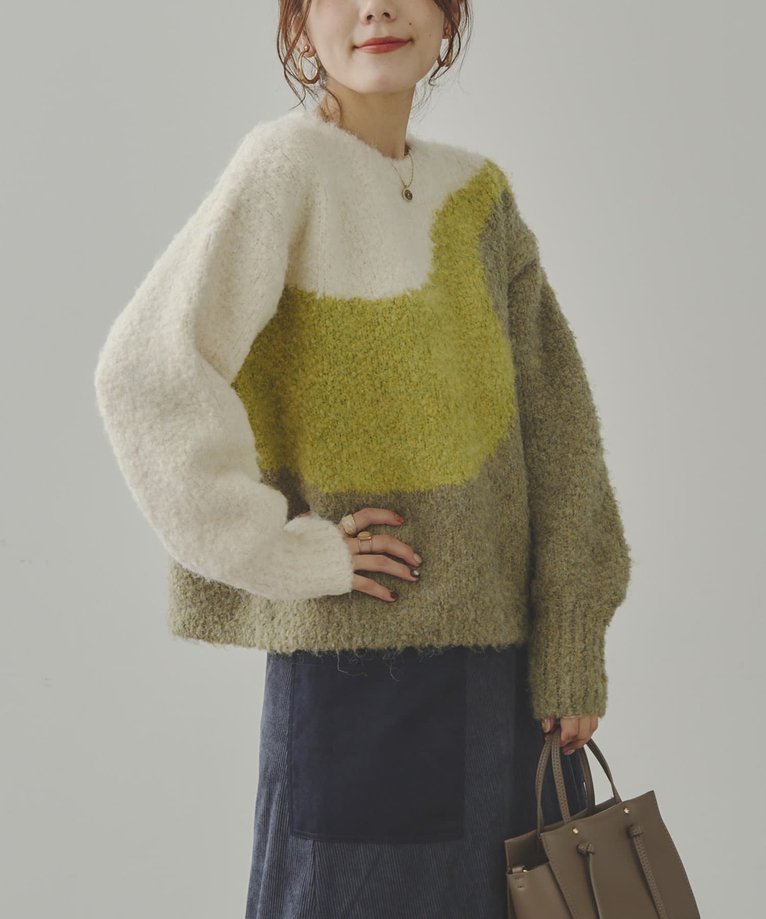 ニュアンス柄ブークレニットプルオーバー | Chez toi(シェトワ)レディース | PAL CLOSET(パルクローゼット) - パル ...