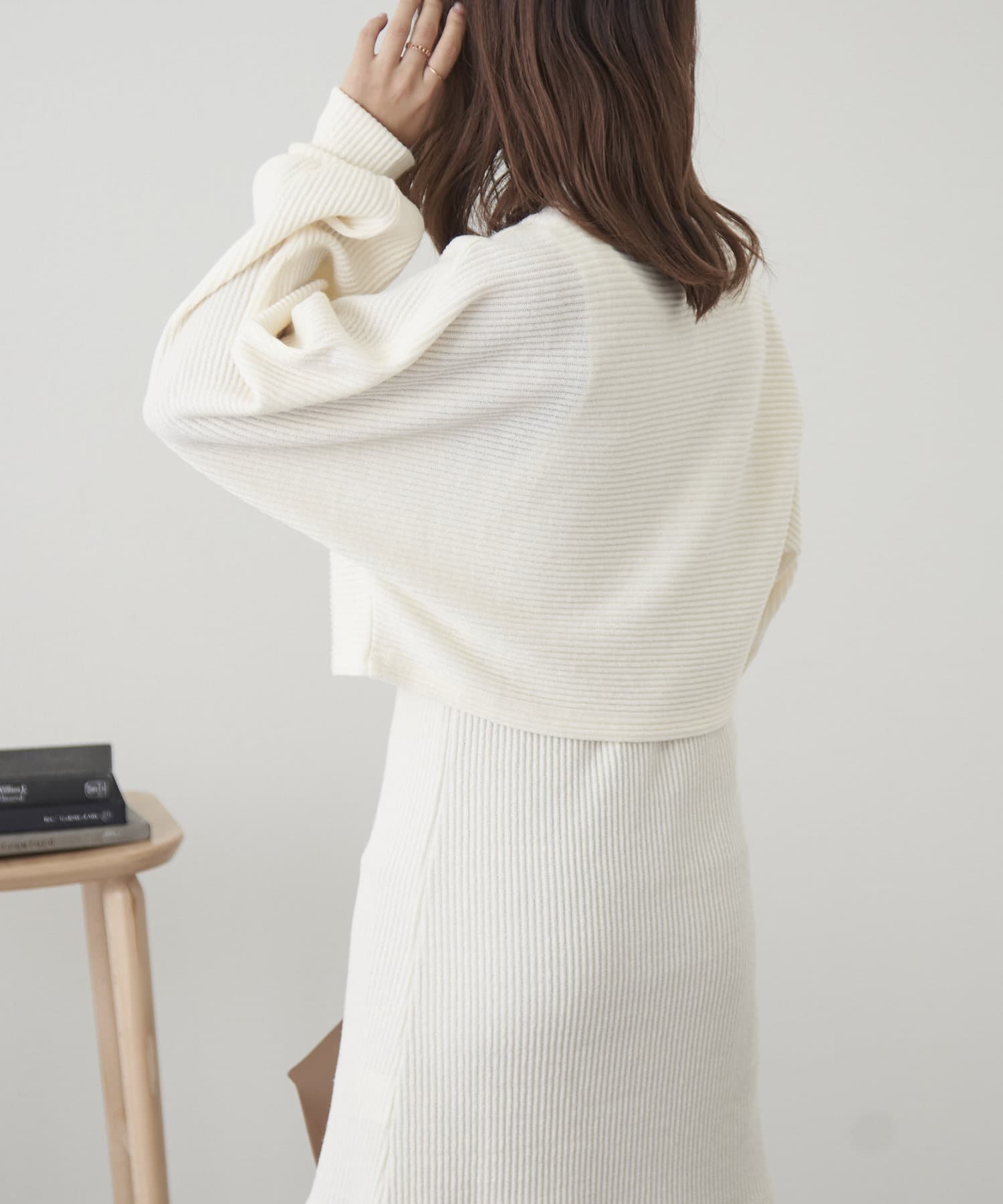 【2023SS】【2枚SET】ニットソープルオーバー+ジャンスカ | NICE CLAUP / OLIVE des OLIVE OUTLET ...