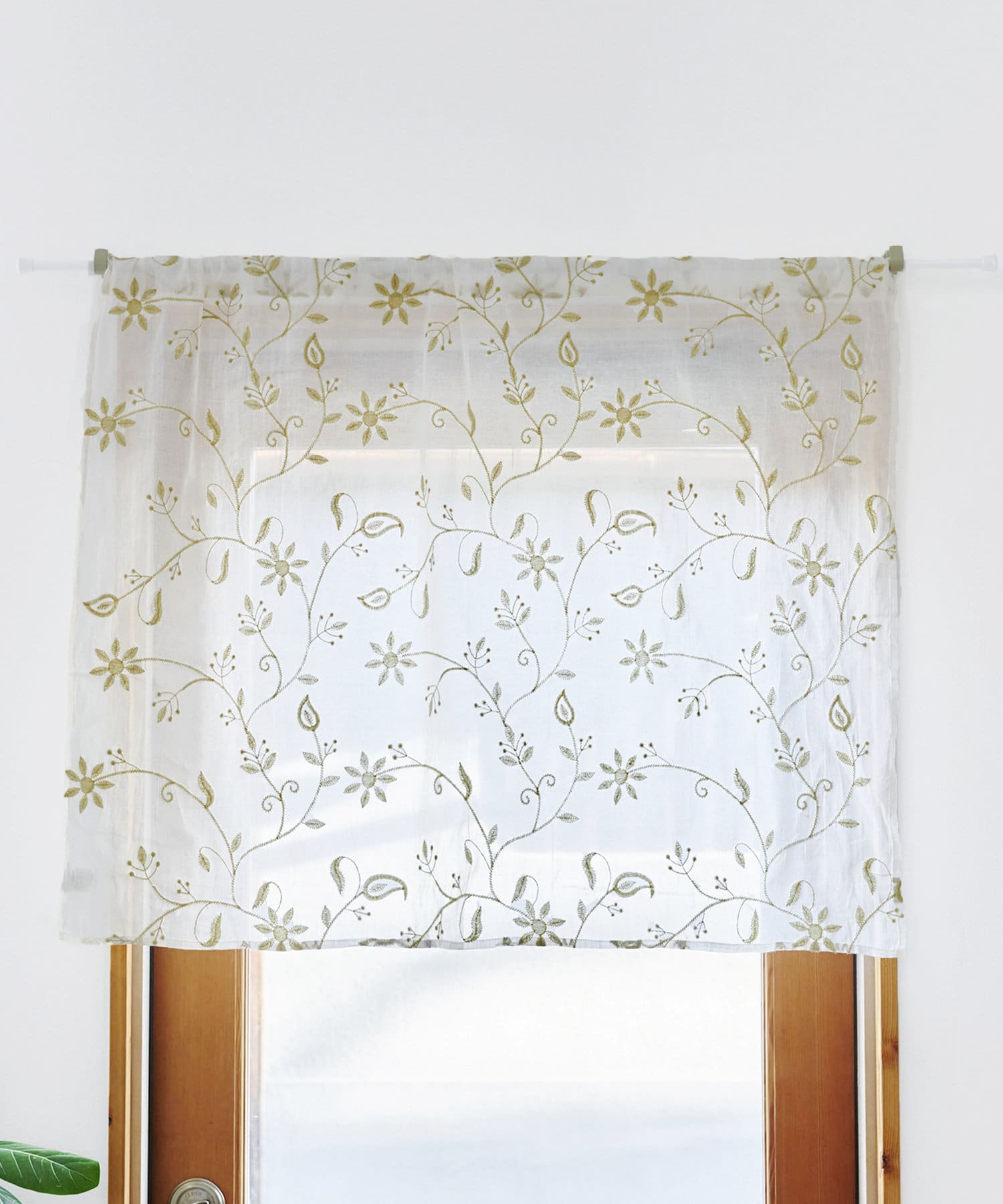 刺繍ロングカフェカーテン | salut!(サリュ)ライフスタイル | PAL CLOSET(パルクローゼット) - パルグループ公式 ...