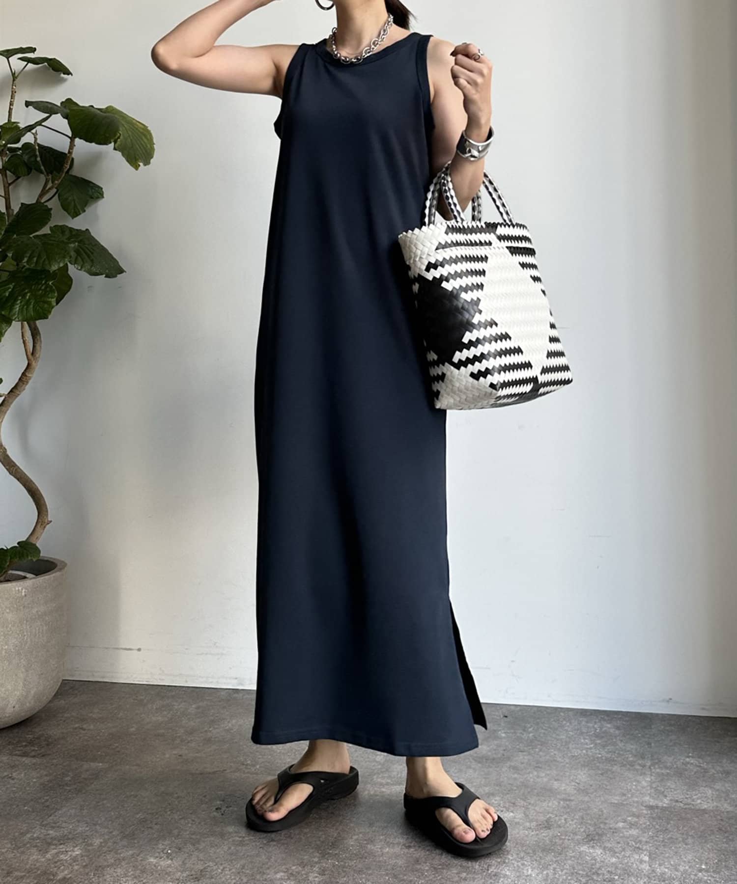 【WEB限定】アメスリワンピース＋シアーニットワンピースセット | DOUDOU(ドゥドゥ)レディース | PAL CLOSET(パル ...