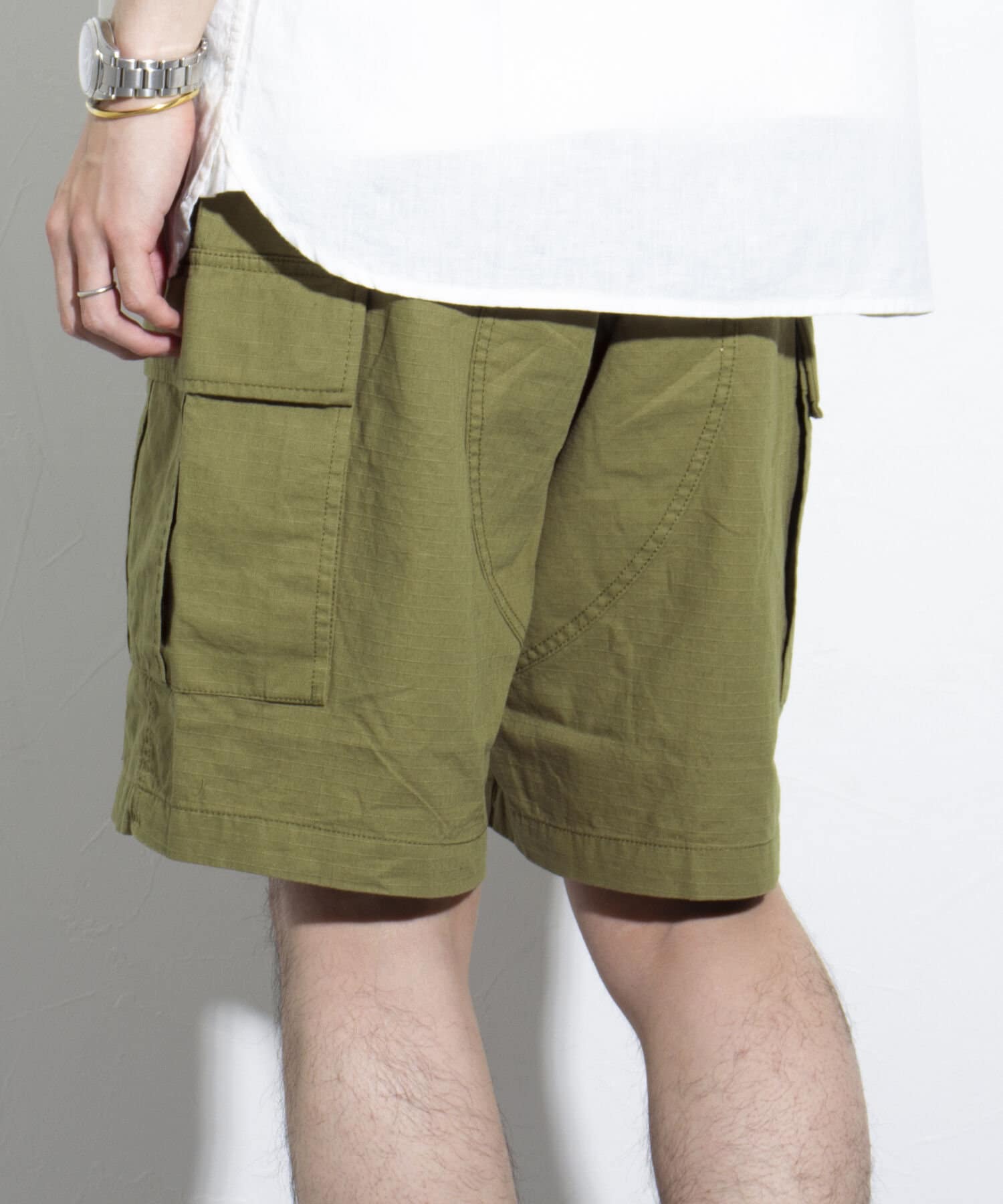 【GEVACO/ゲバコ】リップストップ カーゴパンツ ショートパンツ | FREDY & GLOSTER(フレディ アンド グロスター ...