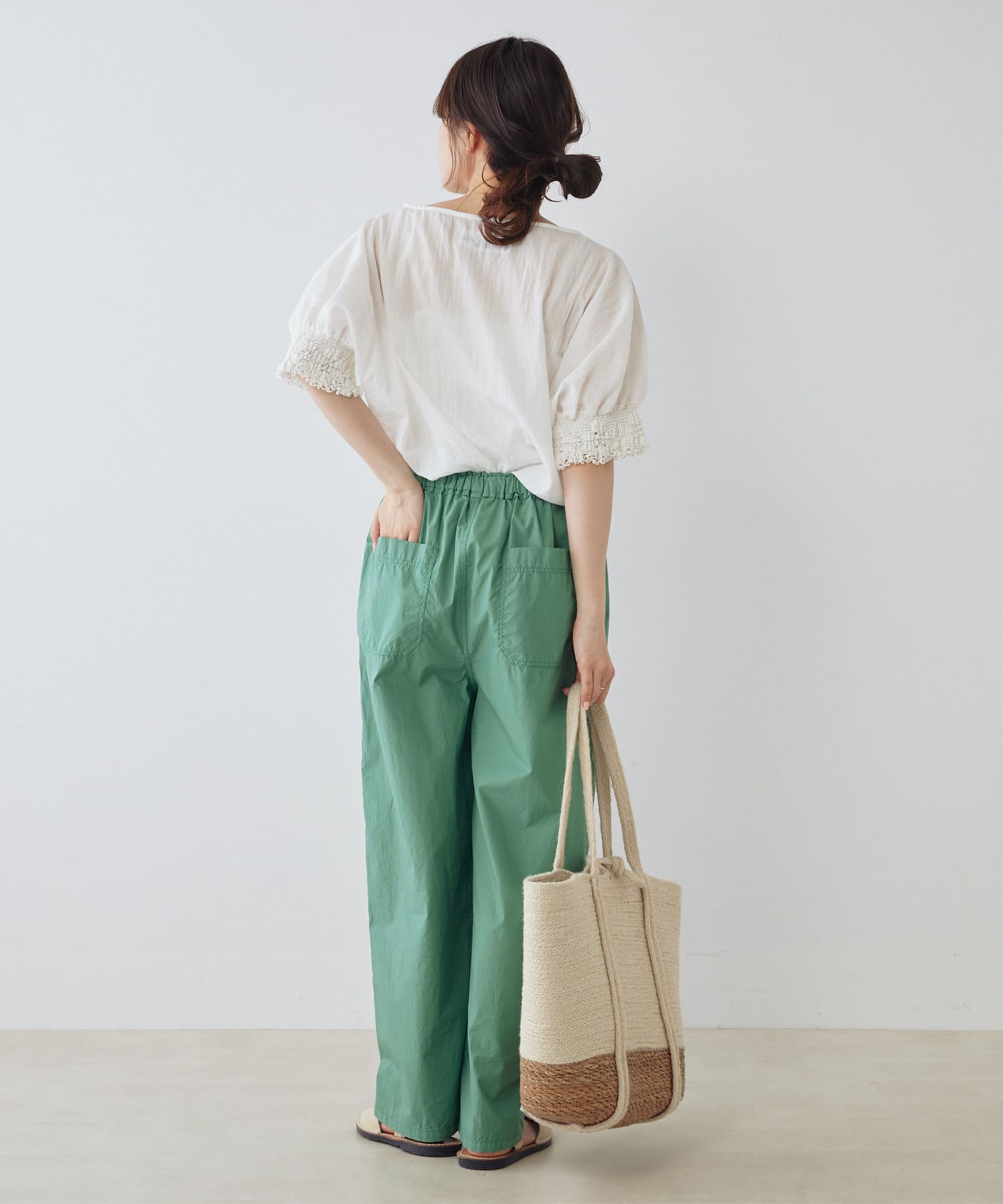 袖レースシャーリングチュニック | PUAL CE CIN(ピュアルセシン)レディース | PAL CLOSET(パルクローゼット) - パル ...