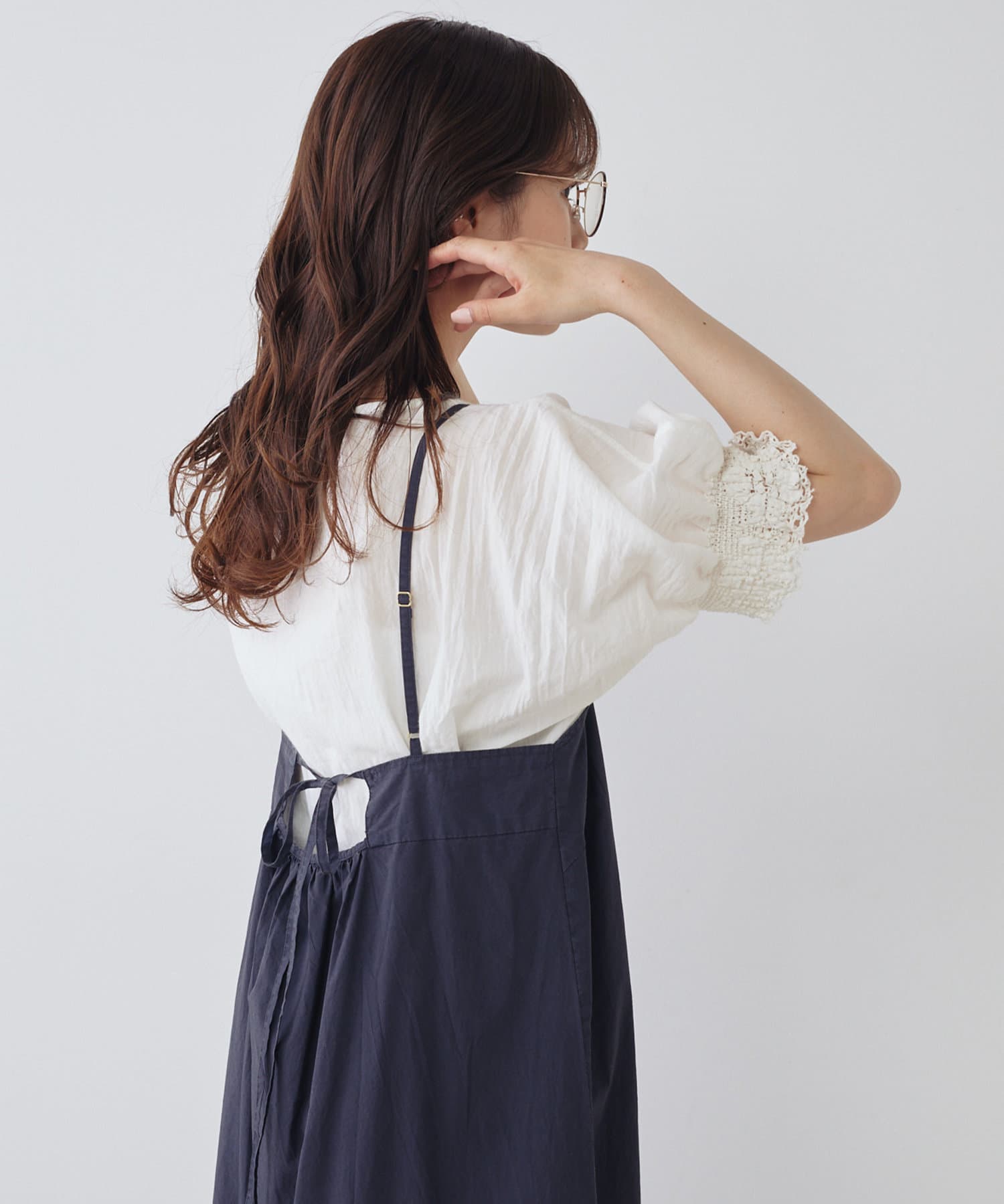 袖レースシャーリングチュニック | PUAL CE CIN(ピュアルセシン)レディース | PAL CLOSET(パルクローゼット) - パル ...