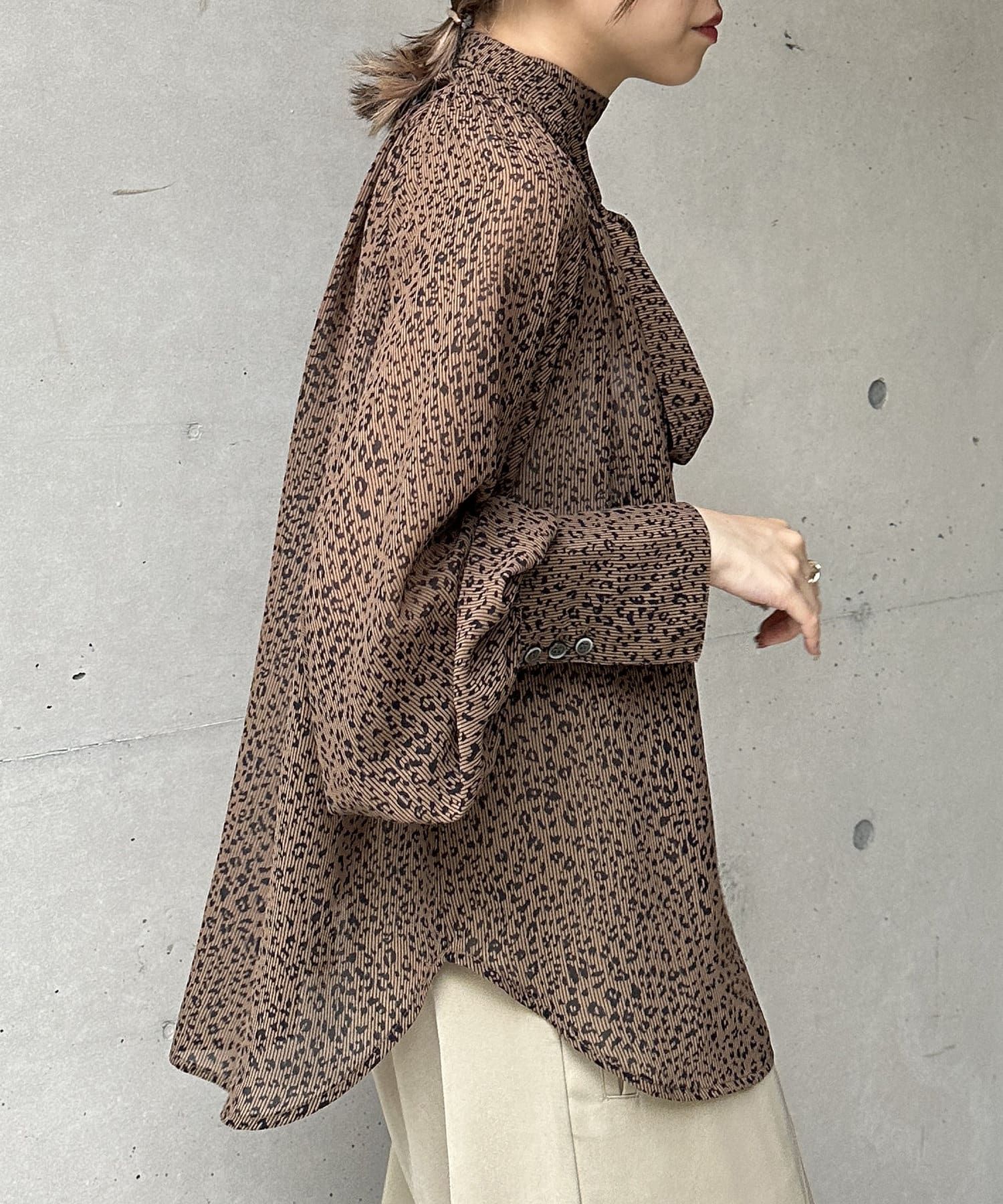 ジョーゼットプリントボウタイブラウス | Thevon.(ゼヴォン)レディース | PAL CLOSET(パルクローゼット) - パルグループ ...