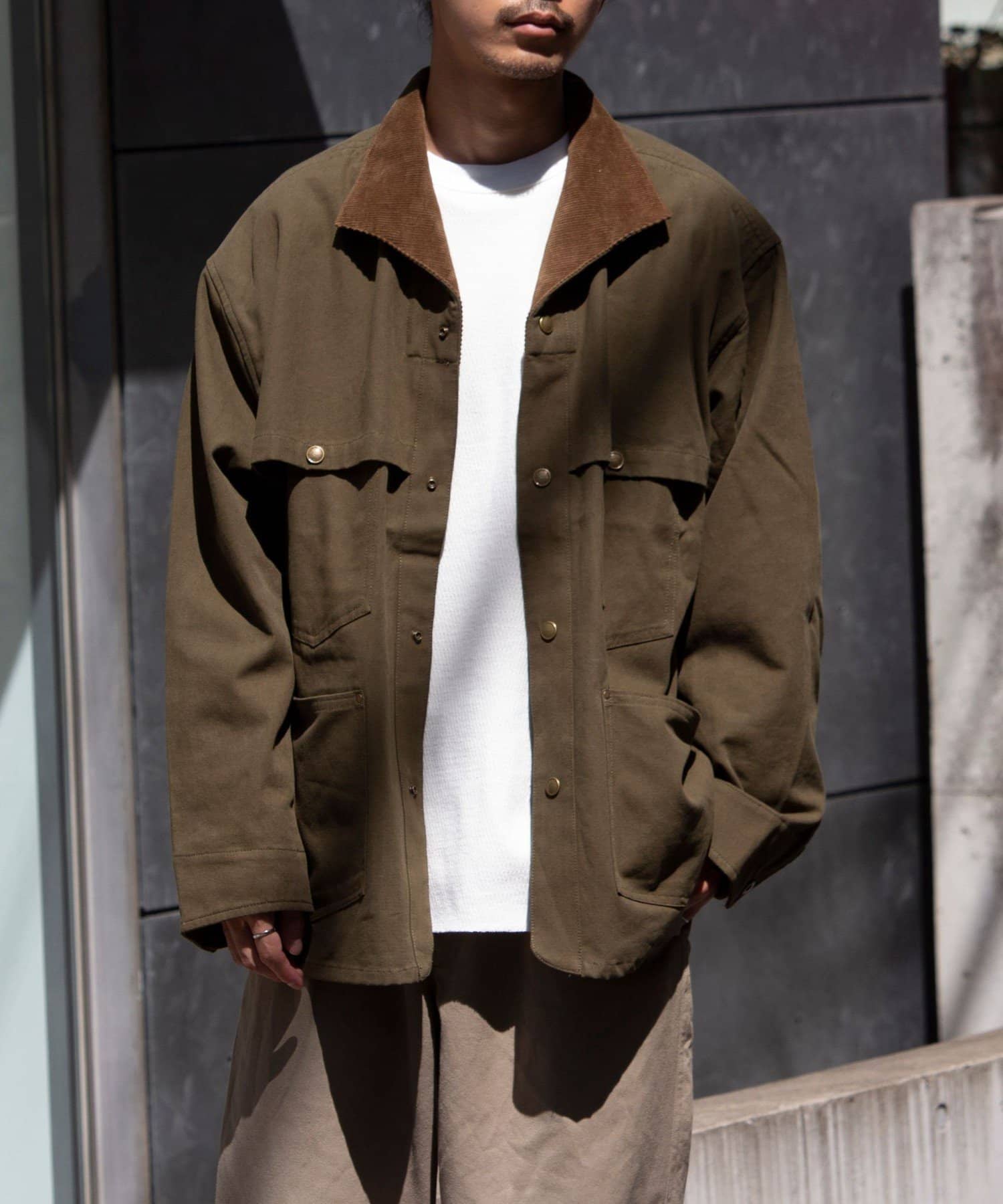 【ARMY TWILL】logger jacket | FREDY & GLOSTER(フレディ アンド グロスター)メンズ | PAL ...