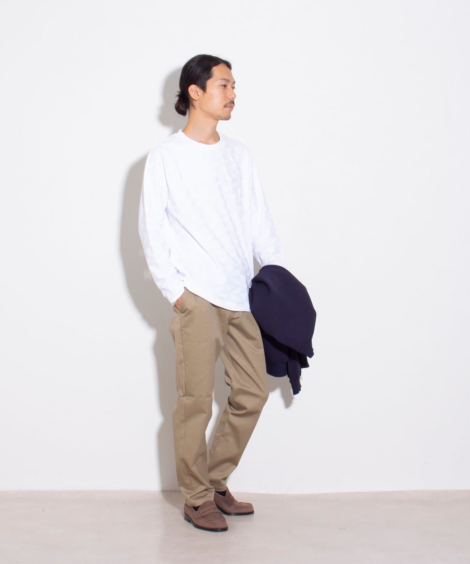 【GLOSTER】ジオメリンクス長袖Tシャツ クルーネック | FREDY & GLOSTER(フレディ アンド グロスター)メンズ ...