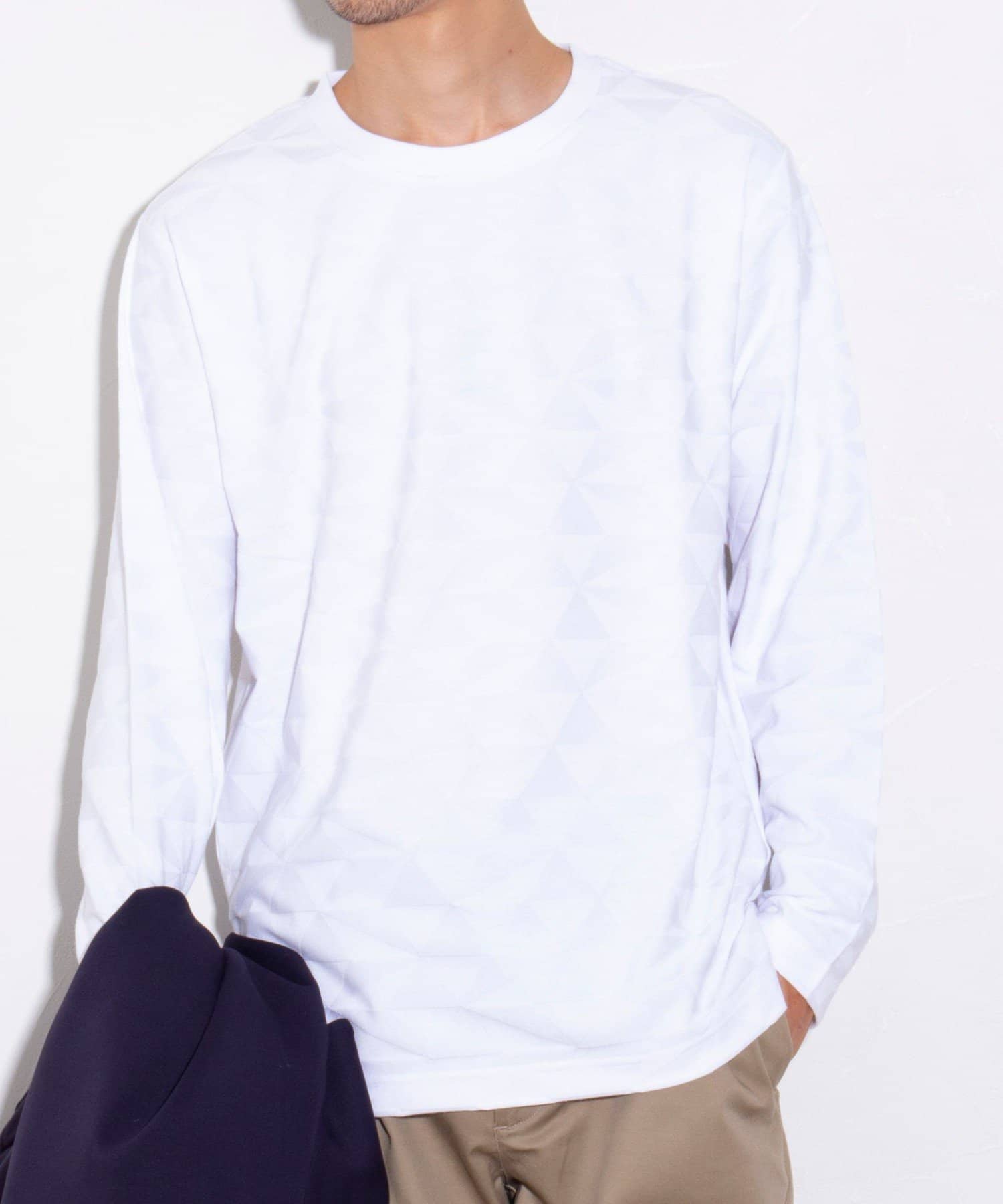 【GLOSTER】ジオメリンクス長袖Tシャツ クルーネック | FREDY & GLOSTER(フレディ アンド グロスター)メンズ ...