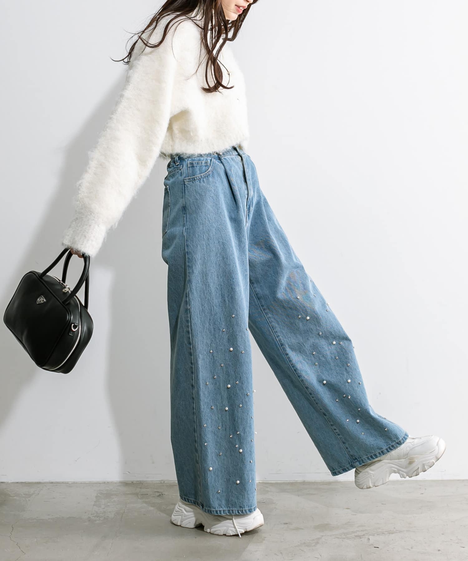 ハートボタンドルマンカーディガン | OLIVE des OLIVE(オリーブ デ オリーブ)レディース | PAL CLOSET(パル ...