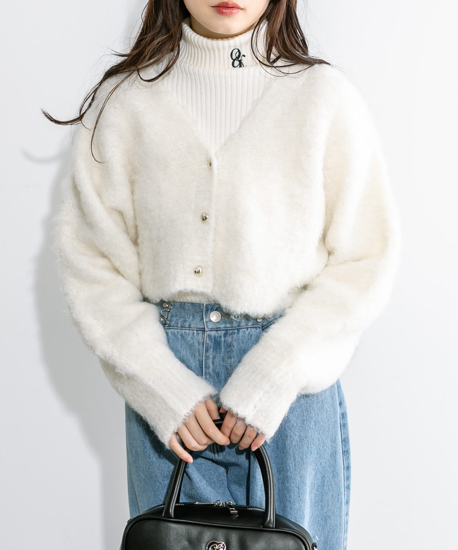 ハートボタンドルマンカーディガン | OLIVE des OLIVE(オリーブ デ オリーブ)レディース | PAL CLOSET(パル ...