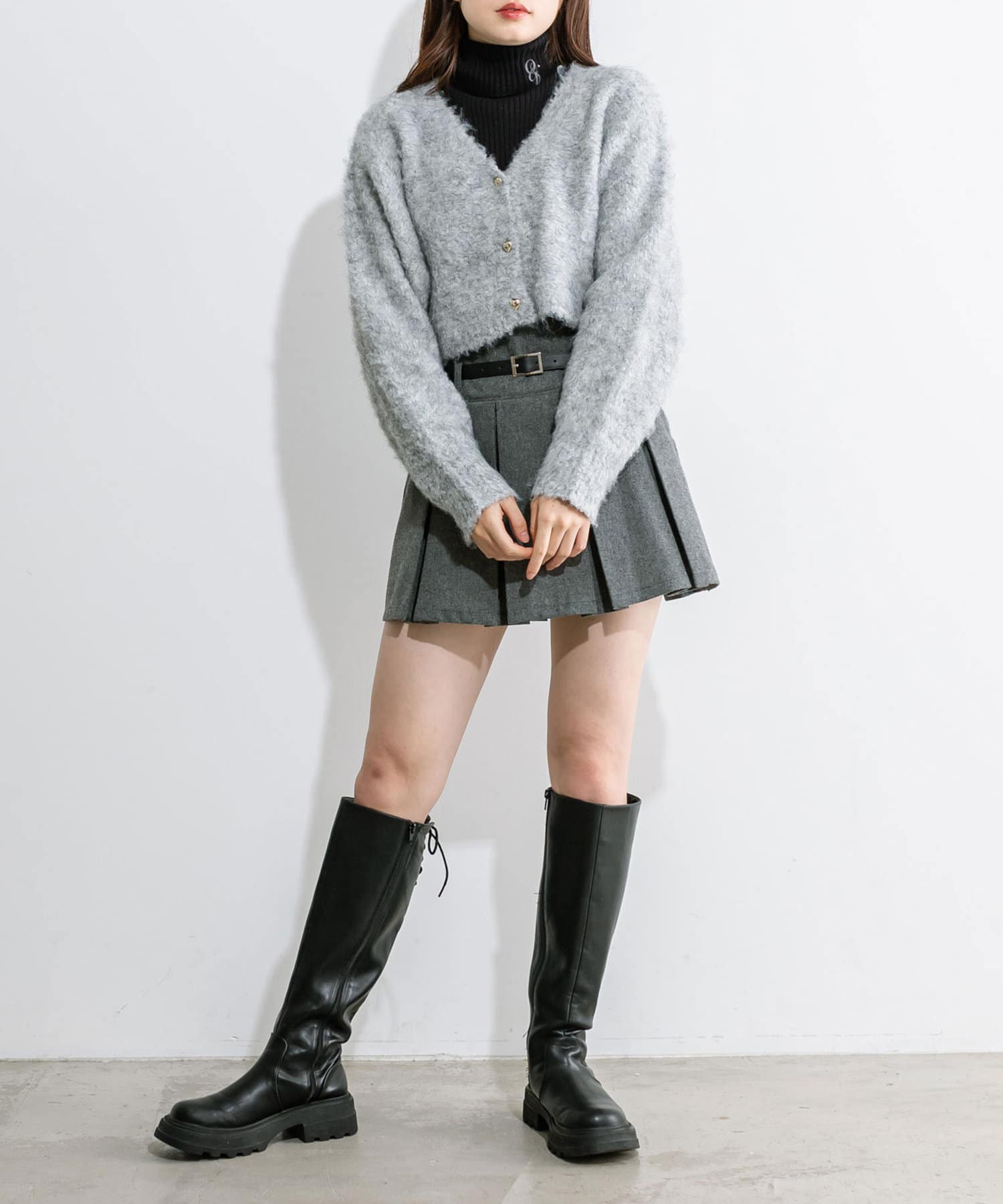 ハートボタンドルマンカーディガン | OLIVE des OLIVE(オリーブ デ オリーブ)レディース | PAL CLOSET(パル ...