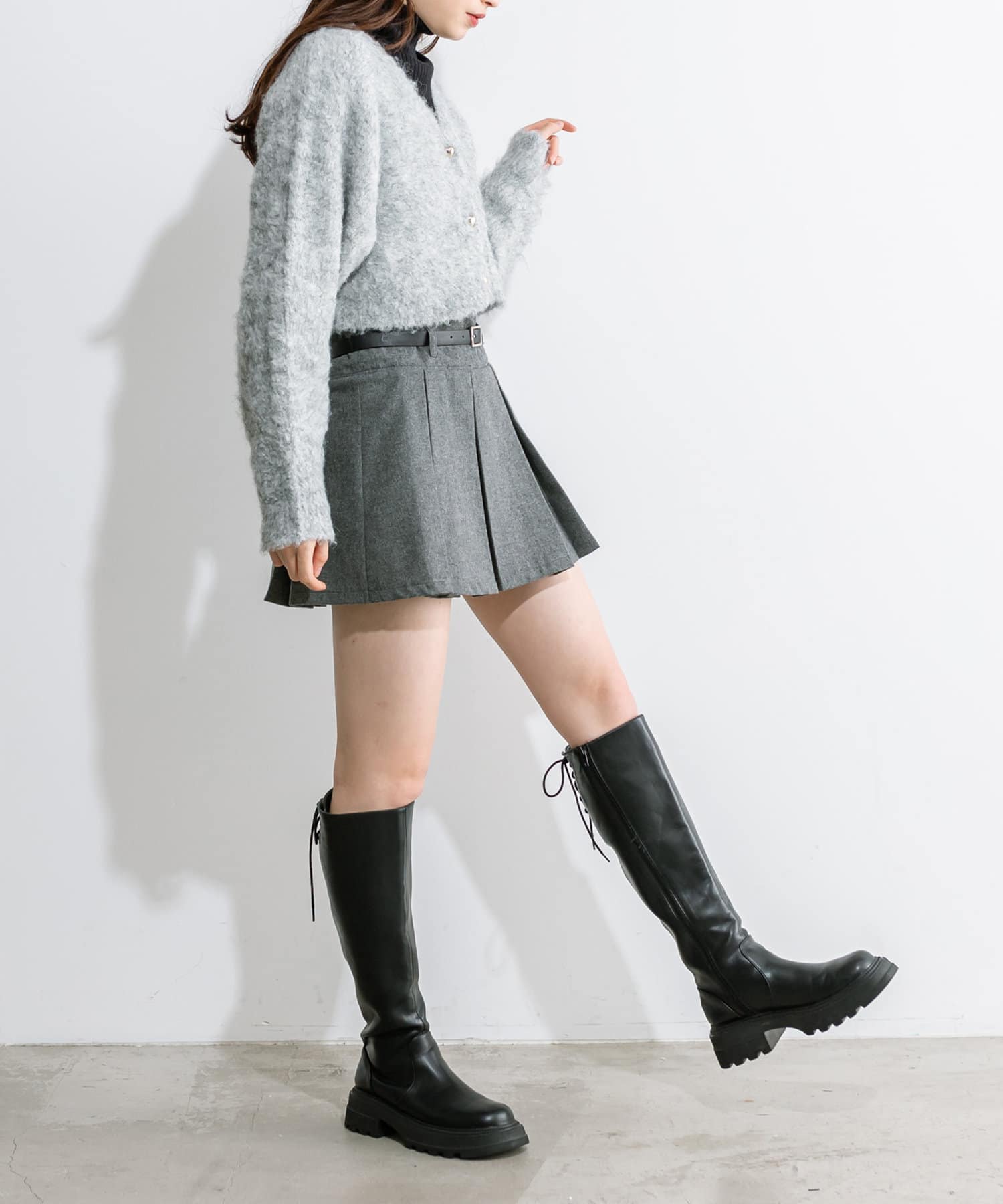 ハートボタンドルマンカーディガン | OLIVE des OLIVE(オリーブ デ オリーブ)レディース | PAL CLOSET(パル ...