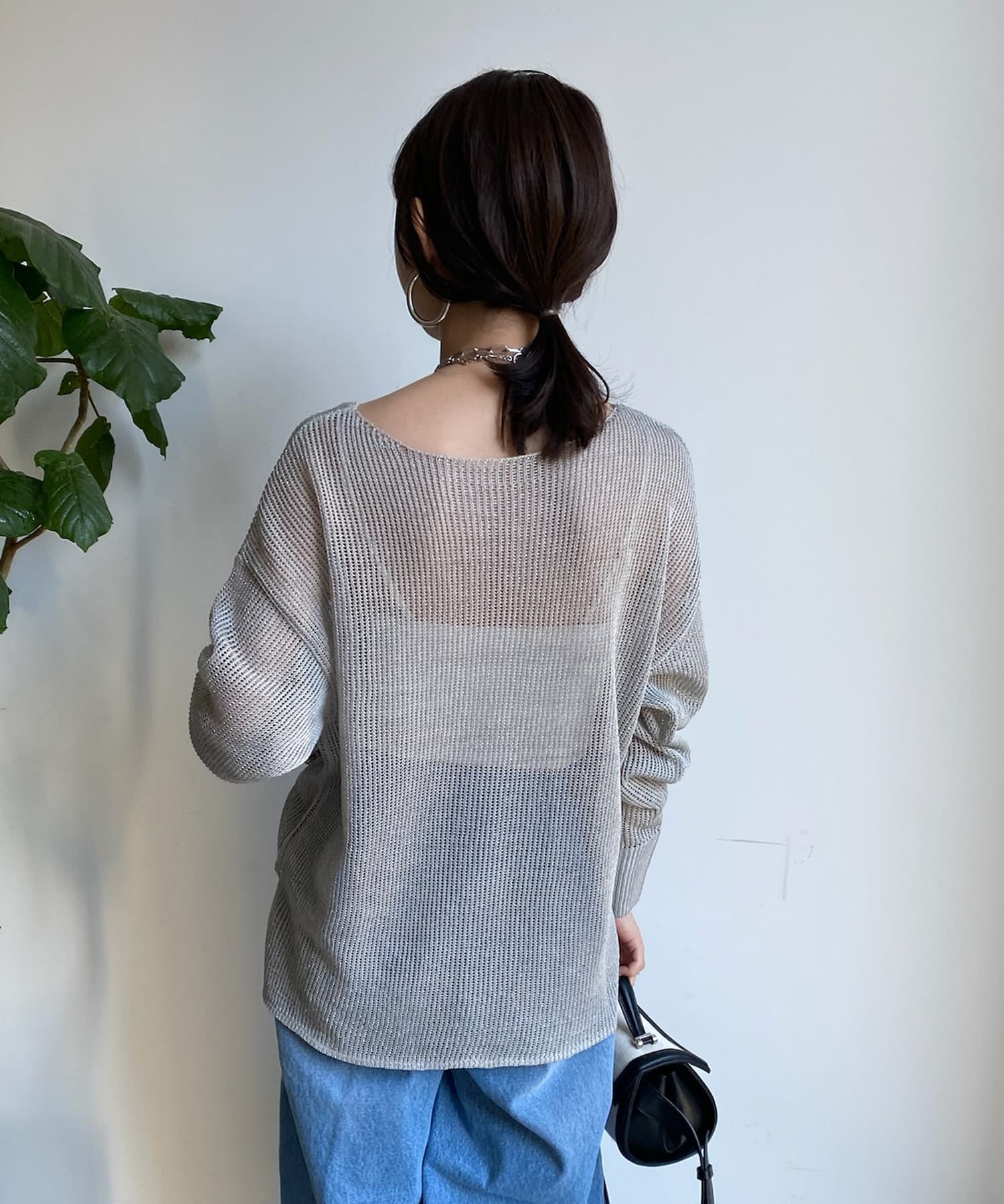 【WEB限定】メッシュラメニット | DOUDOU(ドゥドゥ)レディース | PAL CLOSET(パルクローゼット) - パルグループ公式 ...