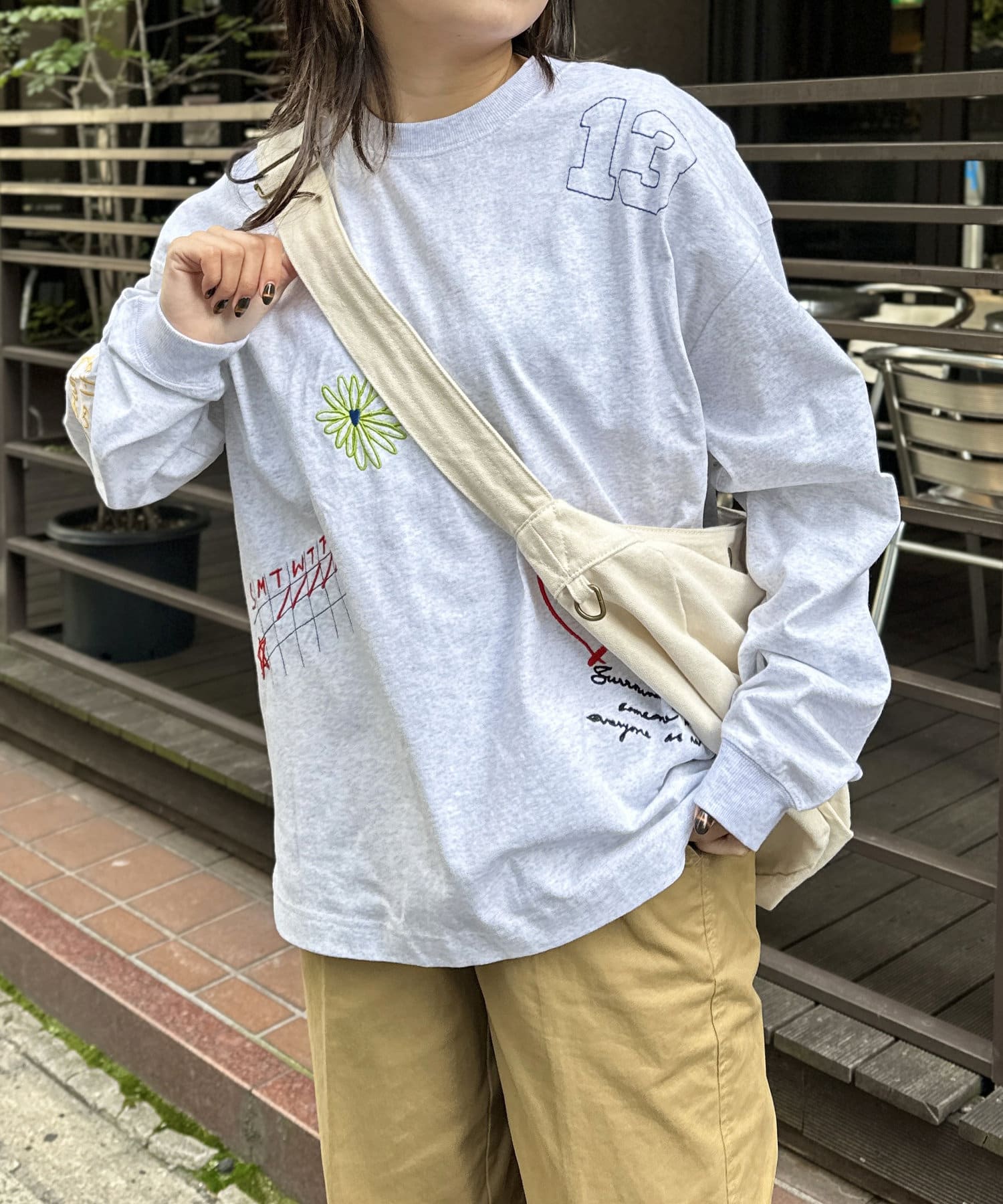 落書き柄ロンT | CPCM(シーピーシーエム)レディース | PAL CLOSET(パルクローゼット) - パルグループ公式ファッション通販サイト