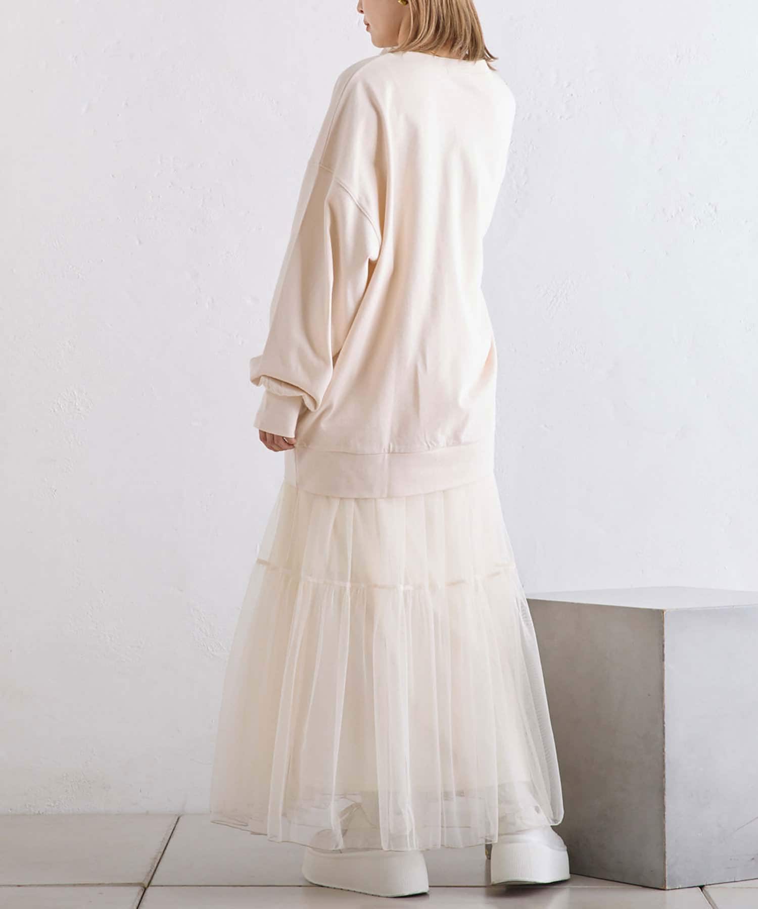 【one after another】ワンポイント刺繍ビッグロンT | NICE CLAUP / OLIVE des OLIVE OUTLET ...