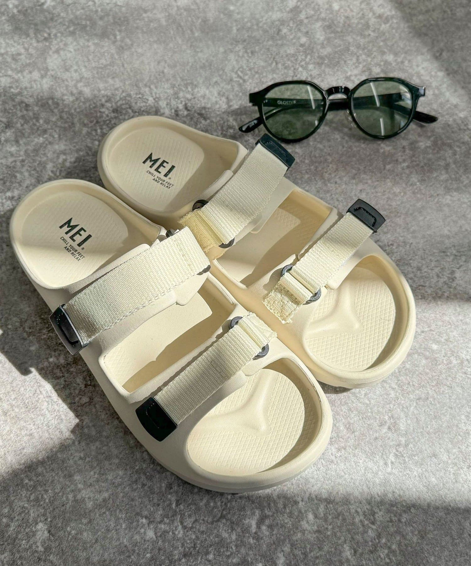 【MEI/メイ】W TAPE SANDAL リカバリーサンダル EVA | FREDY & GLOSTER(フレディ アンド グロスター ...