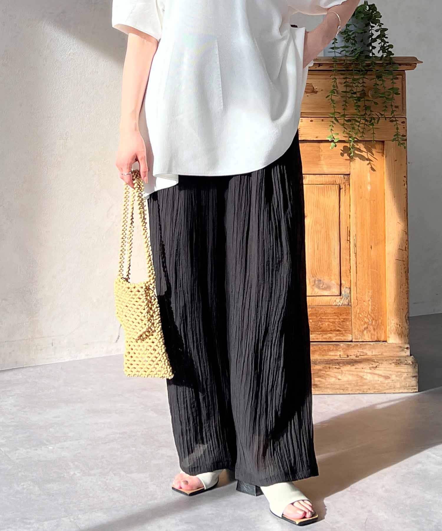 シアーワッシャーパンツ | Croisiere(クロジエール)レディース | PAL CLOSET(パルクローゼット) - パルグループ公式ファッション通販サイト