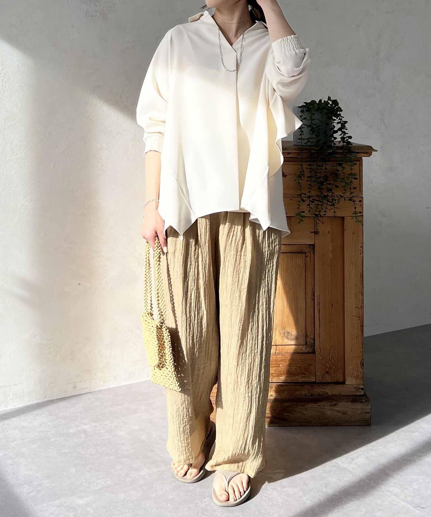 シアーワッシャーパンツ | Croisiere(クロジエール)レディース | PAL CLOSET(パルクローゼット) - パルグループ公式ファッション通販サイト