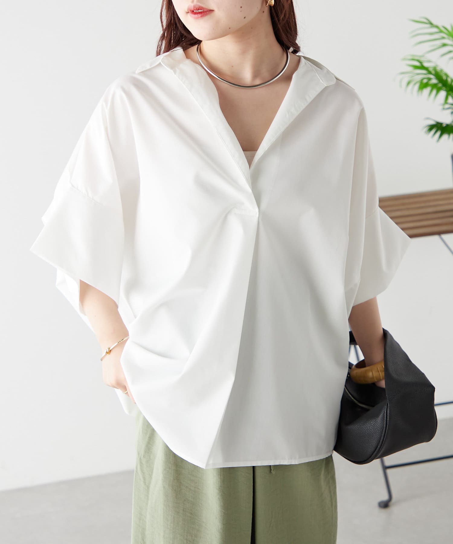 スキッパーシャツ | Remind me and forever(リマインドミーアンドフォーエバー)レディース | PAL CLOSET(パル ...