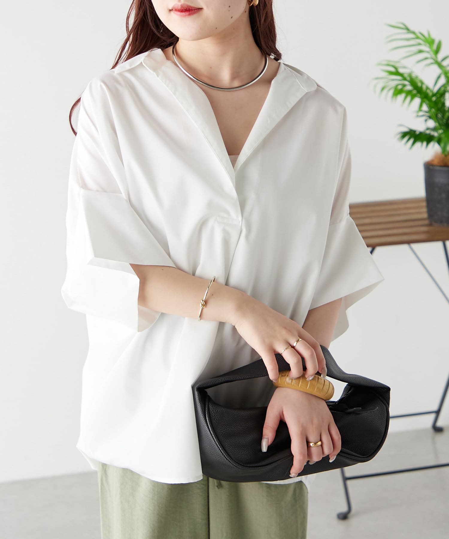 スキッパーシャツ | Remind me and forever(リマインドミーアンドフォーエバー)レディース | PAL CLOSET(パル ...