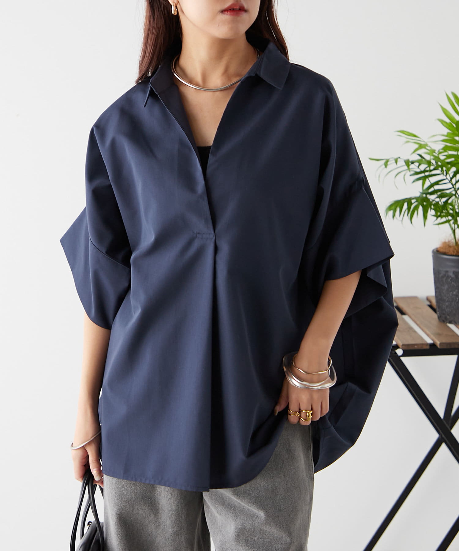 スキッパーシャツ | Remind me and forever(リマインドミーアンドフォーエバー)レディース | PAL CLOSET(パル ...