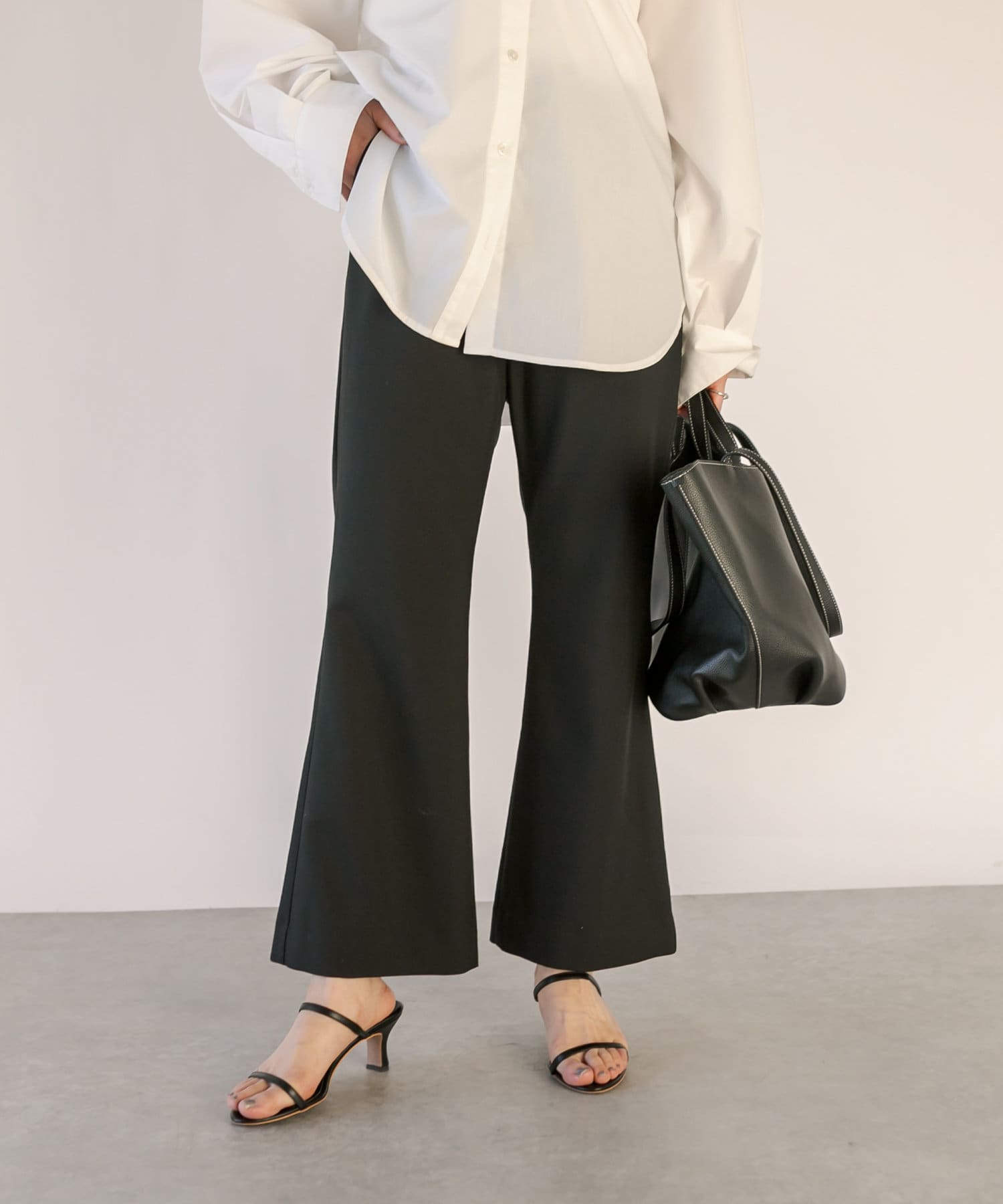 【RIVE DROITE】【MONN.:.(モン)】アンクルフレアパンツ | OUTLET(アウトレット)レディース | PAL CLOSET ...