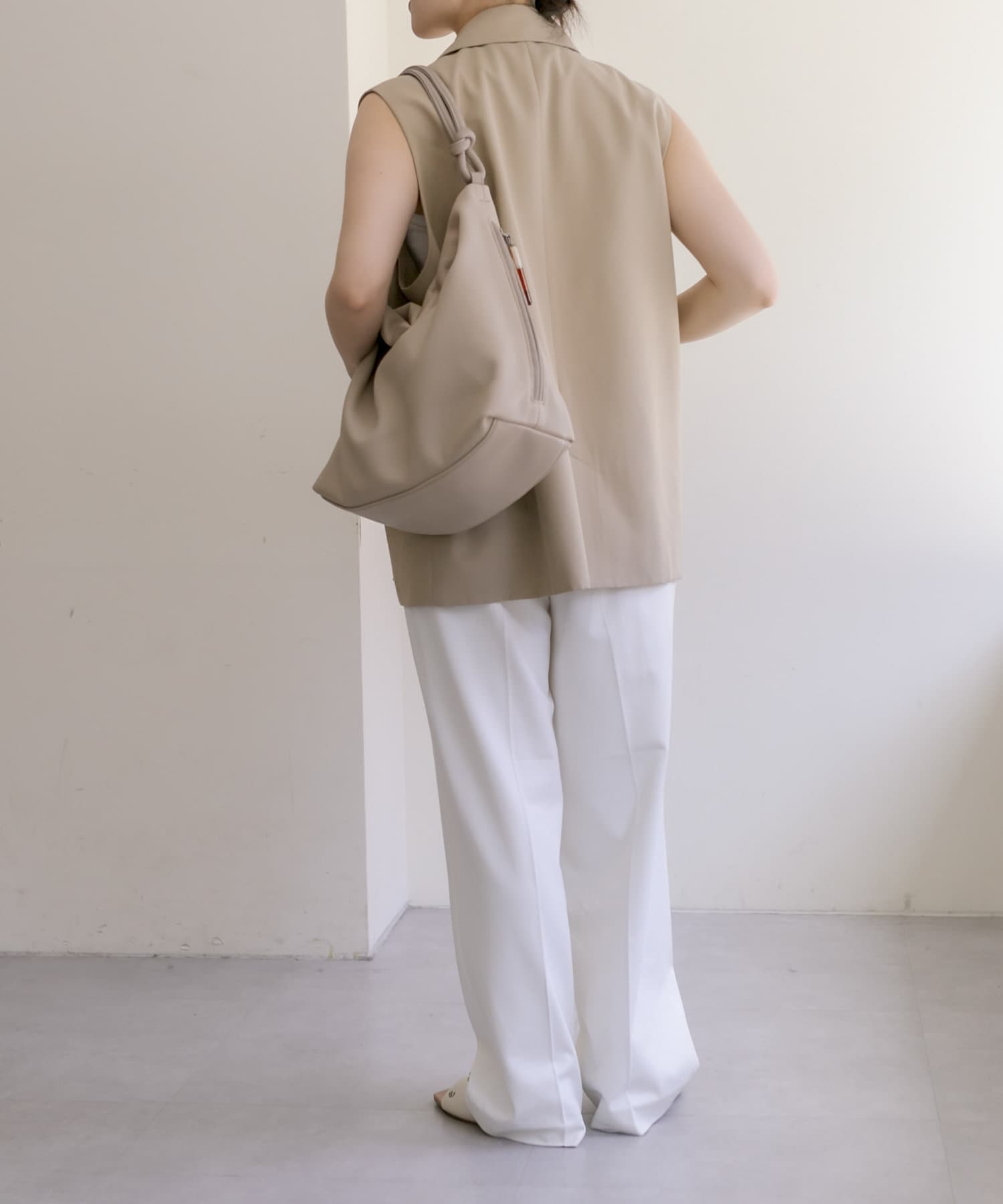 《500g未満/WEB限定カラーあり/A4サイズ対応》樹脂パーツワンハンドルバッグ | ear PAPILLONNER(イア パピヨネ ...