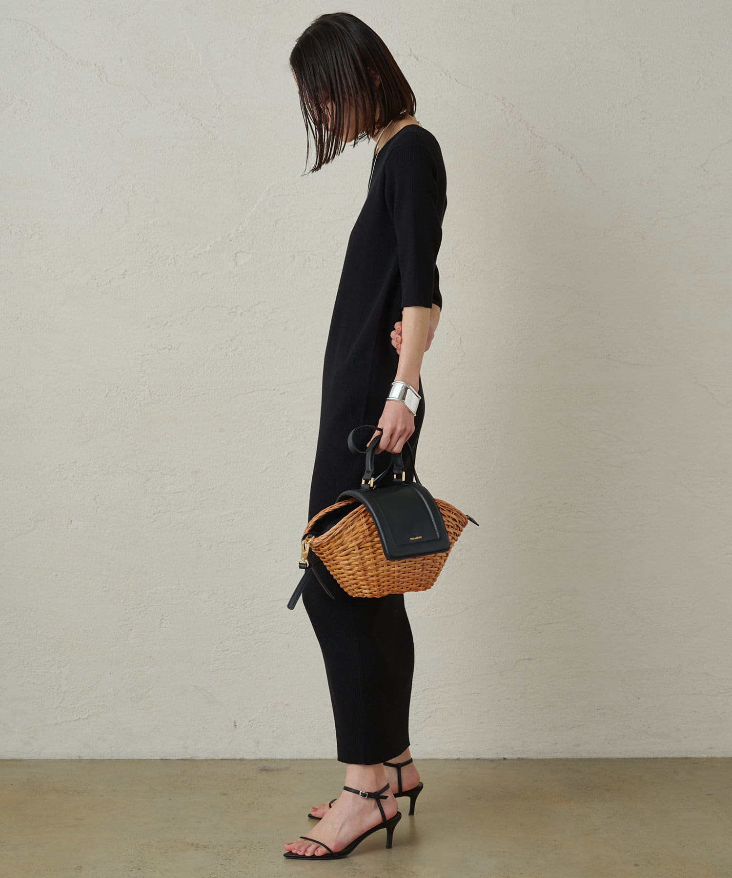 【Loungedress】ハイツイスト半袖リブニットワンピース | OUTLET(アウトレット)レディース | PAL CLOSET(パル ...