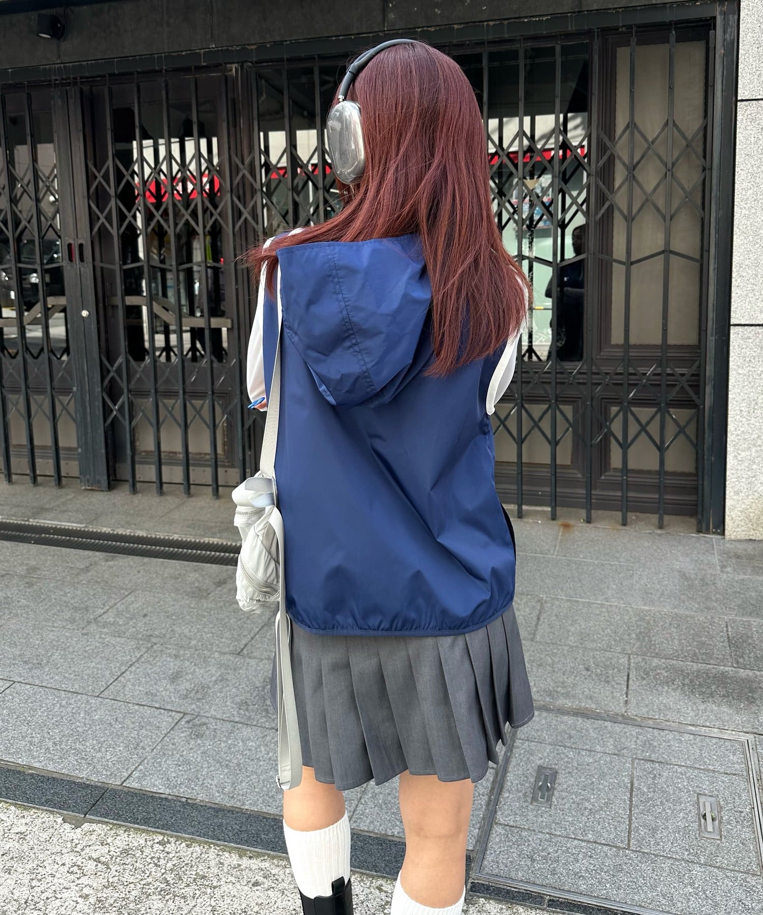 【WHO'S WHO gallery】Sロゴナイロンフードベスト | OUTLET(アウトレット)レディース | PAL CLOSET(パル ...