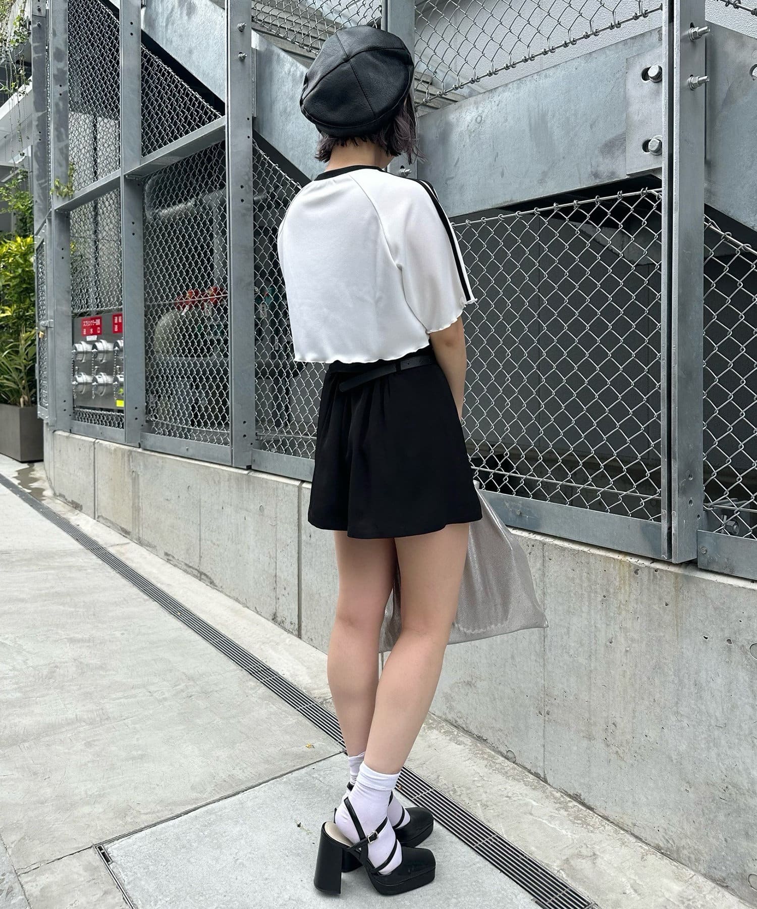 【Mavie..7】ライン刺繍入りドロストTシャツ | Remind me and forever(リマインドミーアンドフォーエバー ...