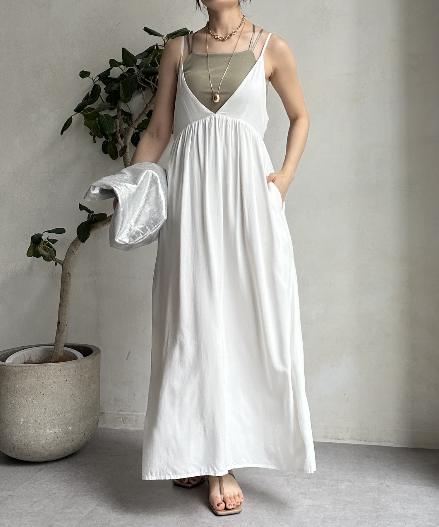 【DouDou】ギャザータンクブラウス＋ワンピースセット | OUTLET(アウトレット)レディース | PAL CLOSET(パル ...