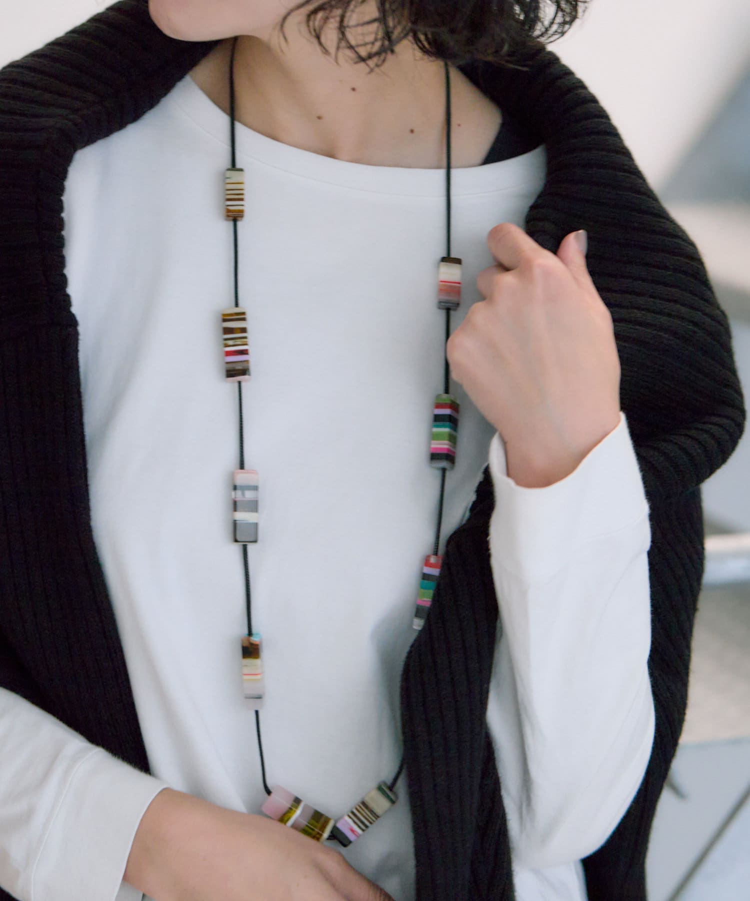 マルチボーダーネックレス | ear PAPILLONNER(イア パピヨネ)レディース | PAL CLOSET(パルクローゼット ...