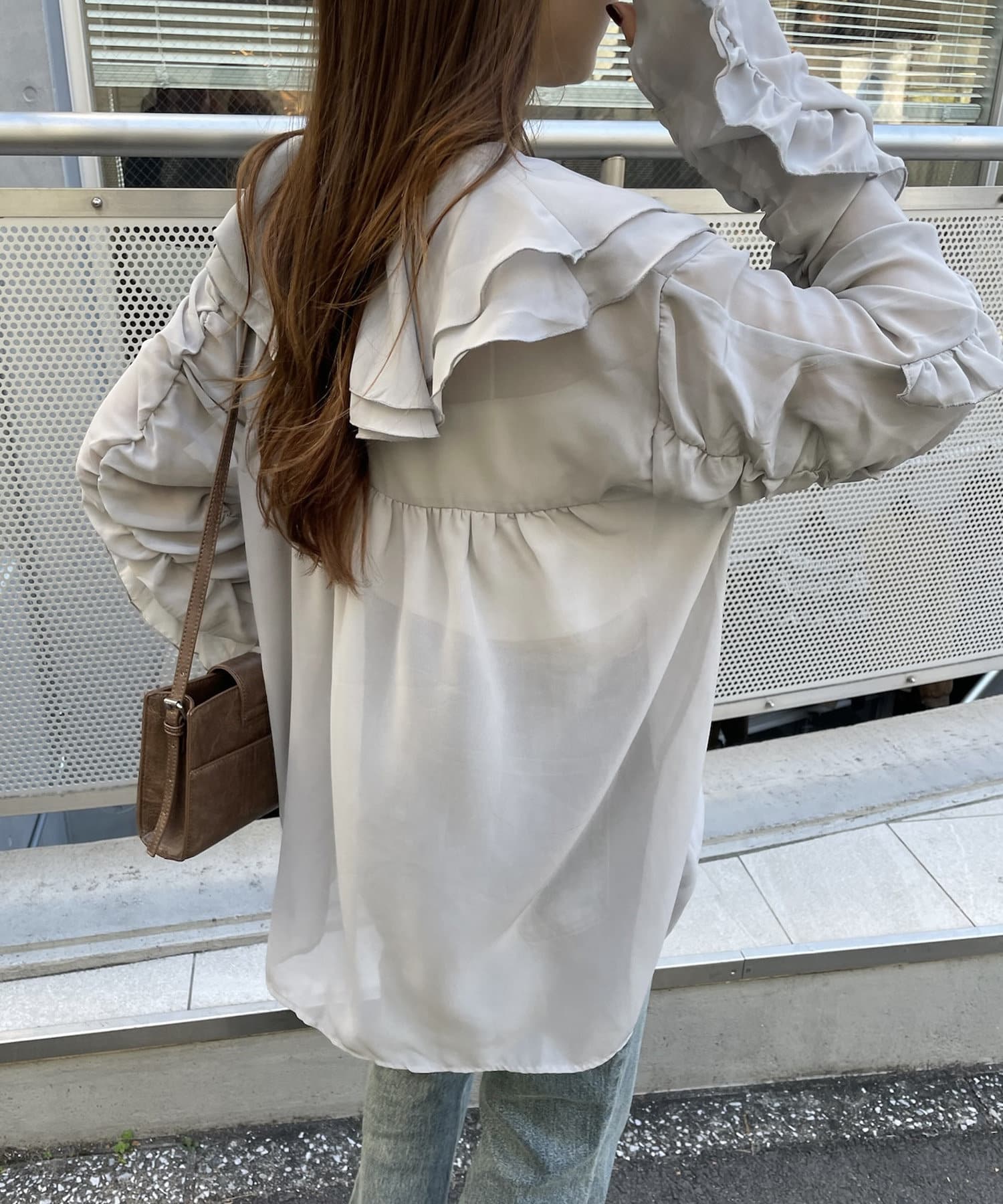 [mline]ラッフルブラウス | mystic(ミスティック)レディース | PAL CLOSET(パルクローゼット) - パルグループ公式 ...