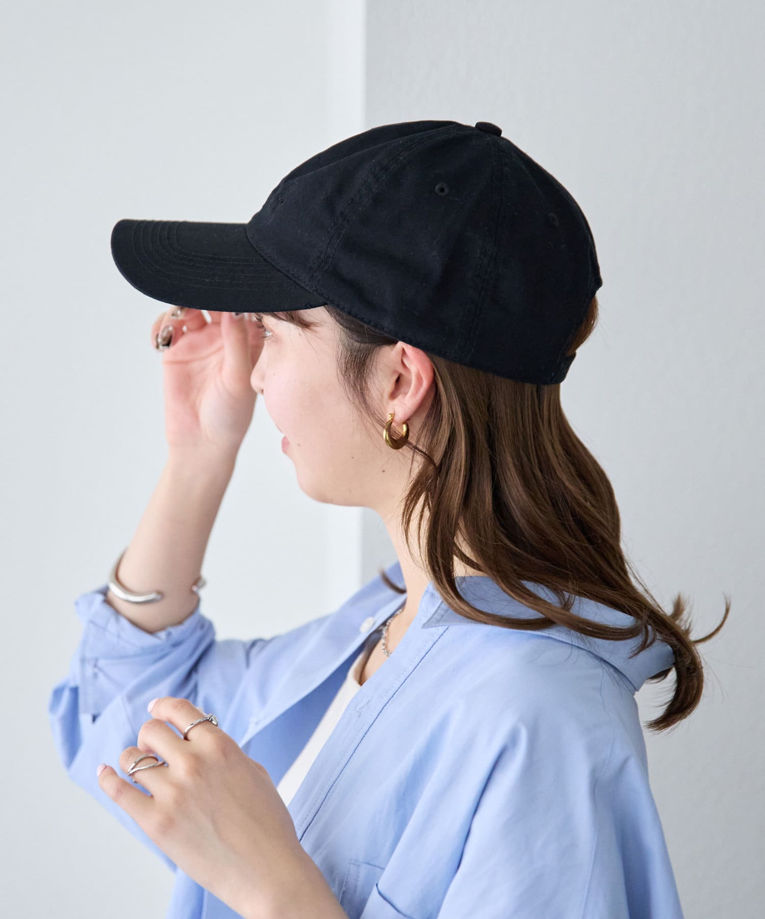 同色ロゴ刺繍CAP | DISCOAT(ディスコート)レディース | PAL 同色ロゴ刺繍CAP | DISCOAT(ディスコート)レディース | PAL