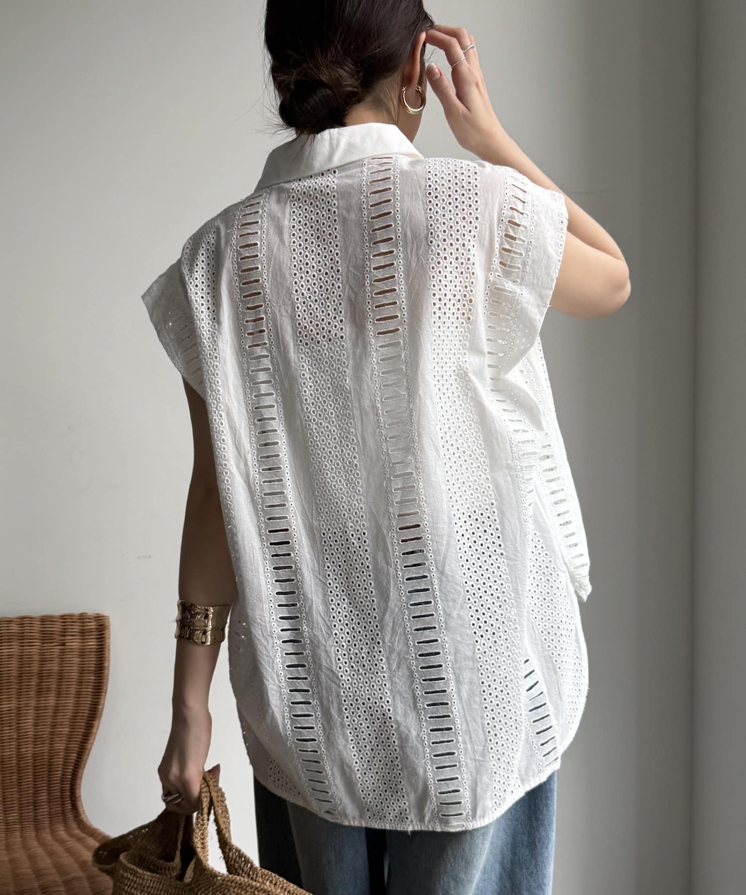 【WEB限定】ハシゴレースシャツ | DOUDOU(ドゥドゥ)レディース | PAL CLOSET(パルクローゼット) - パルグループ公式 ...