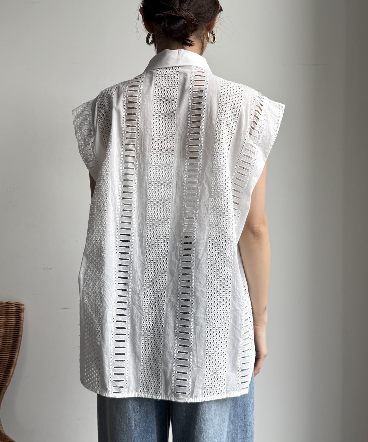 【WEB限定】ハシゴレースシャツ | DOUDOU(ドゥドゥ)レディース | PAL CLOSET(パルクローゼット) - パルグループ公式 ...