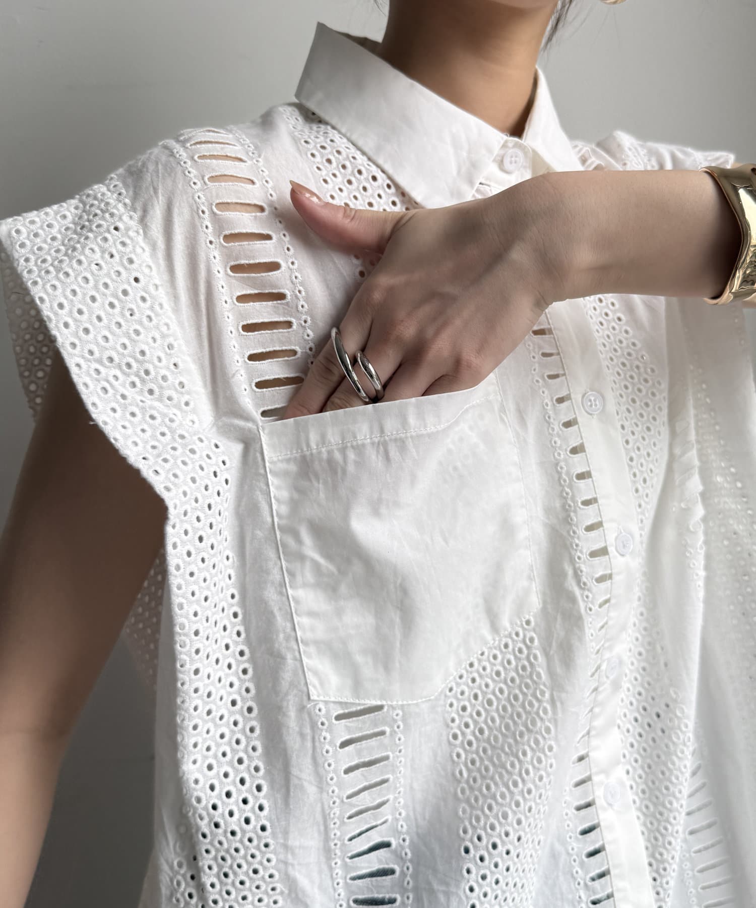 【WEB限定】ハシゴレースシャツ | DOUDOU(ドゥドゥ)レディース | PAL CLOSET(パルクローゼット) - パルグループ公式 ...