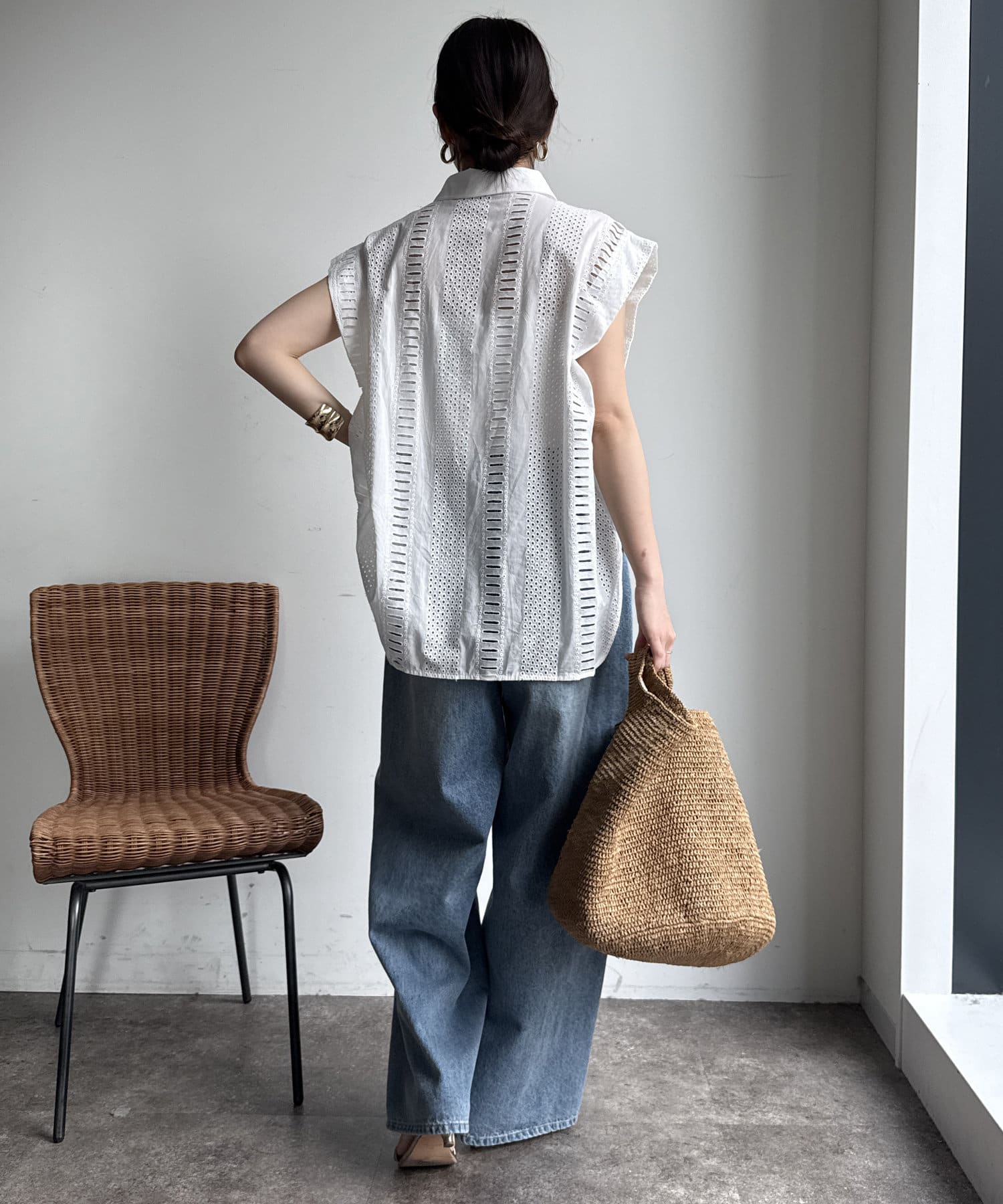 【WEB限定】ハシゴレースシャツ | DOUDOU(ドゥドゥ)レディース | PAL CLOSET(パルクローゼット) - パルグループ公式 ...