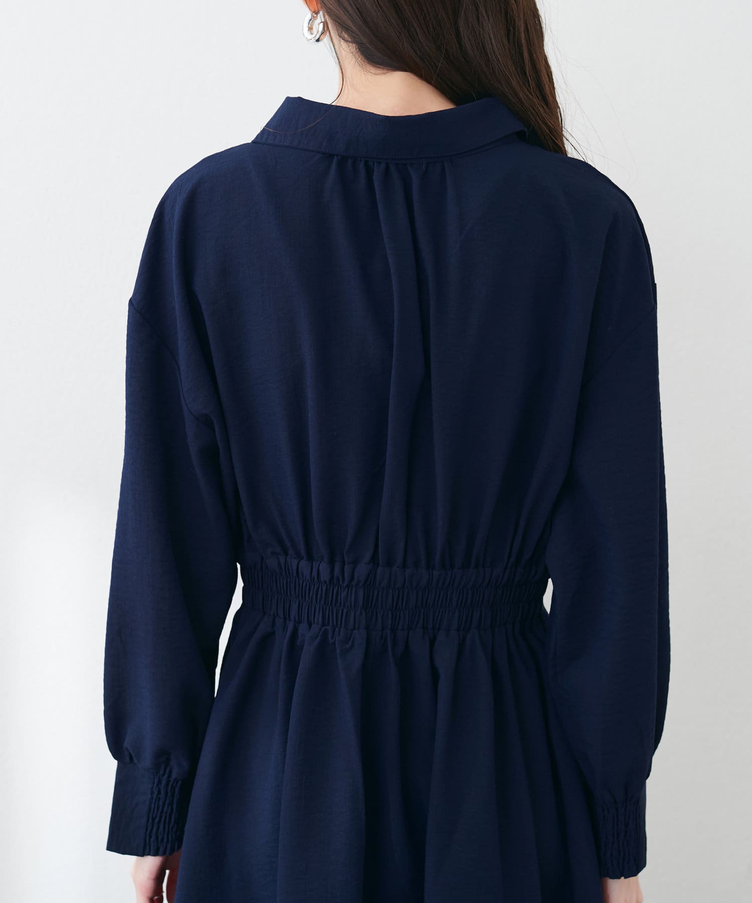 【natural couture】ミニタリースキッパー衿ワンピース | NICE CLAUP / OLIVE des OLIVE OUTLET ...